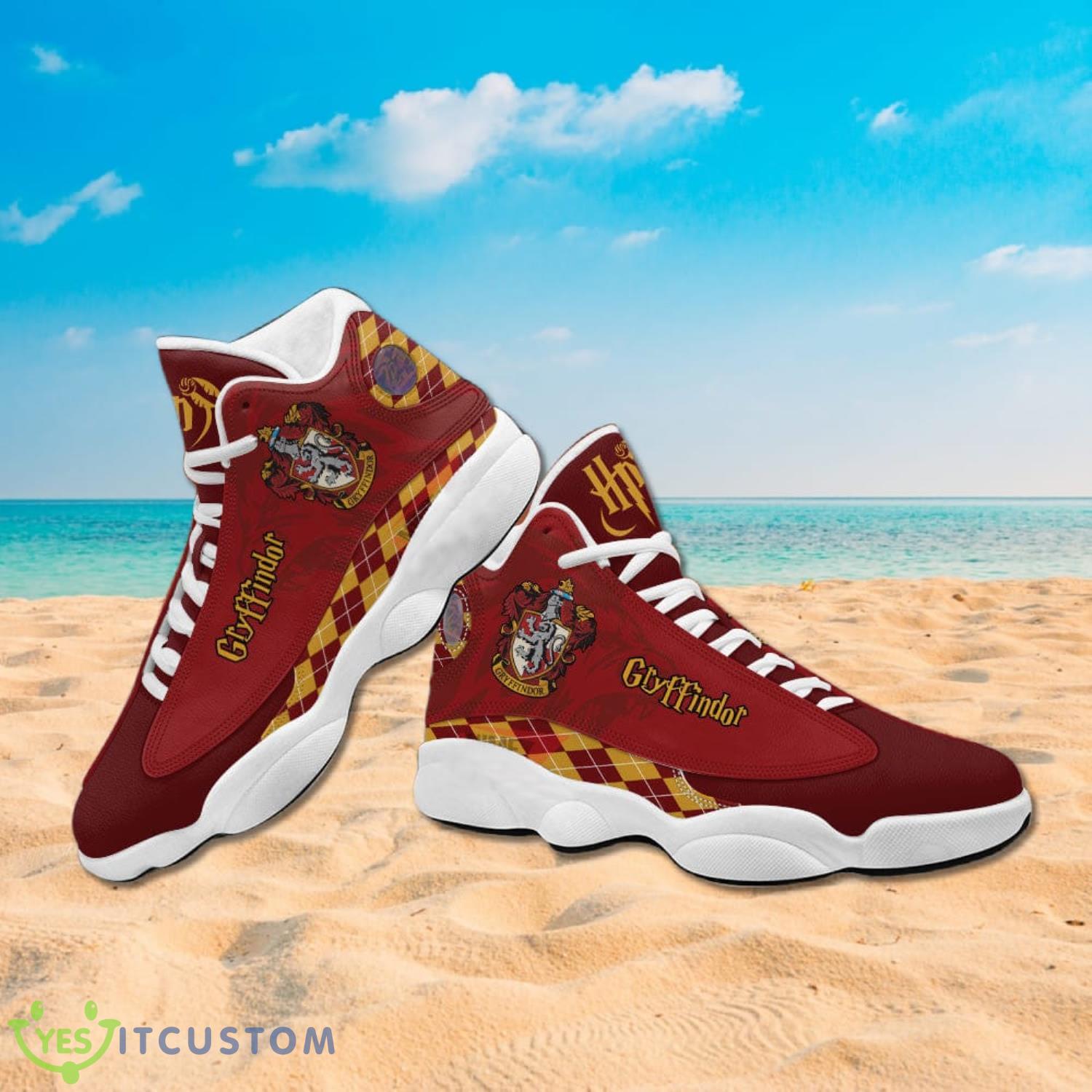 Harry Potter Gryffindor Red Air Jordan 13 Sneakers - YesItCustom