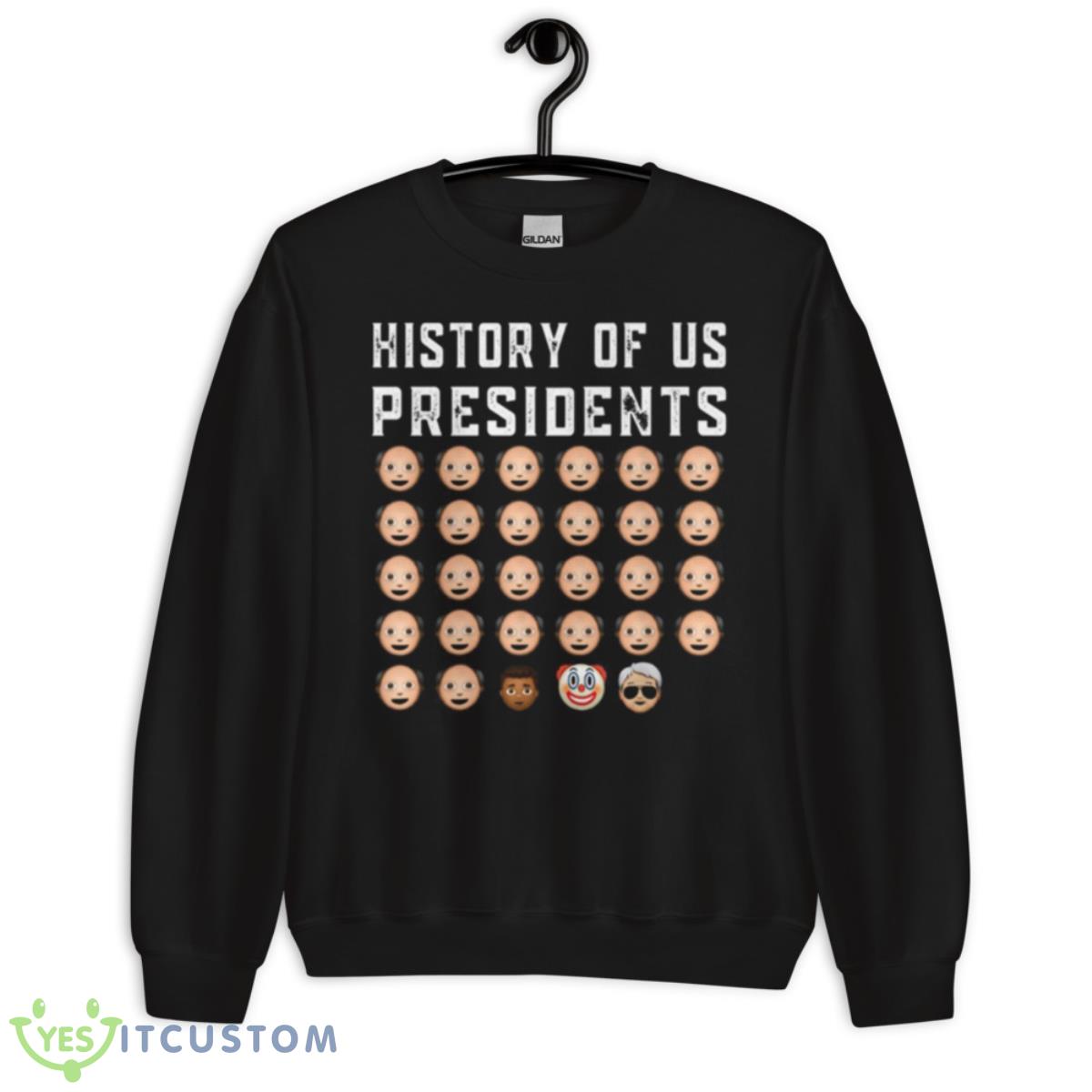 History Of Us Presidents Emoji shirt - YesItCustom