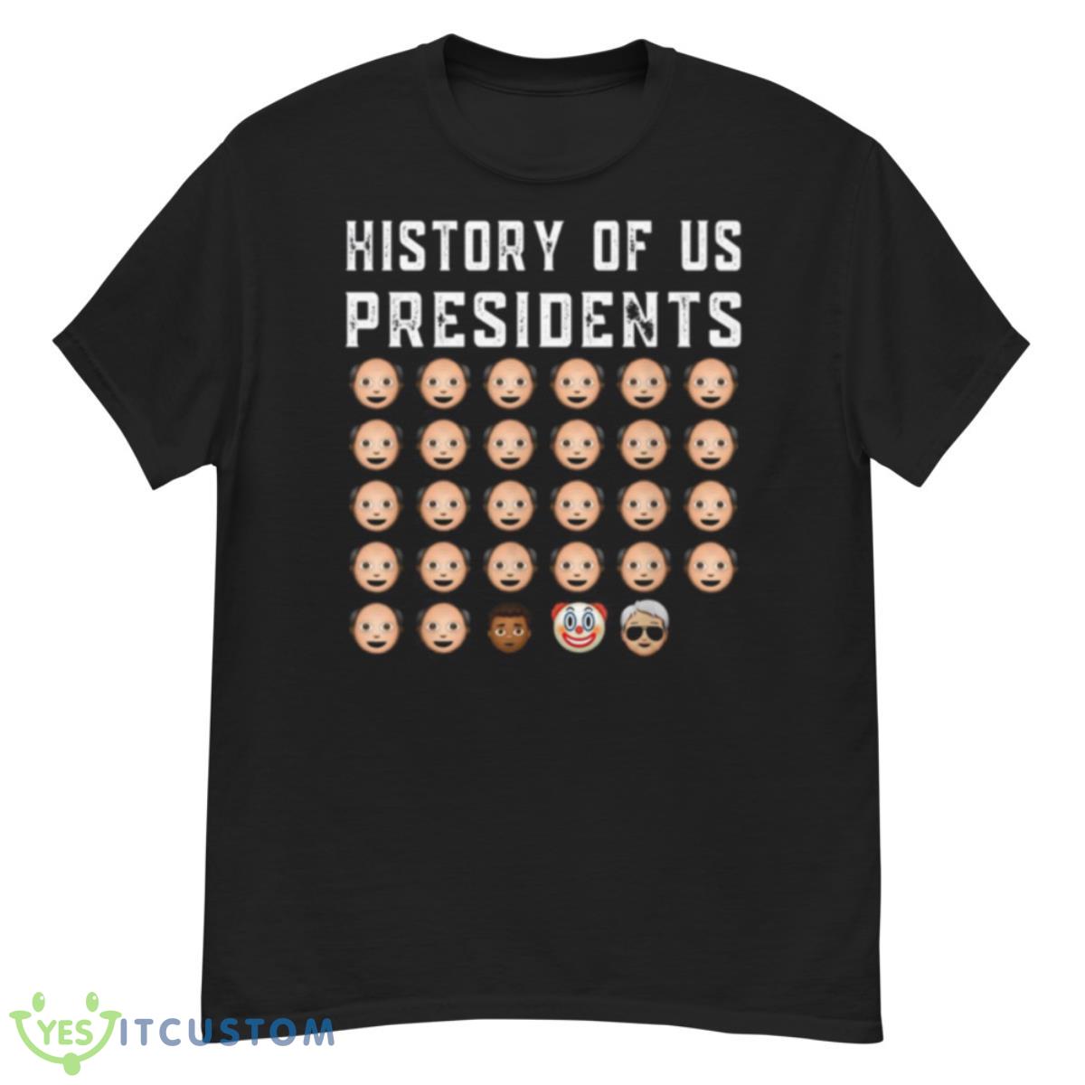 History Of Us Presidents Emoji shirt - YesItCustom