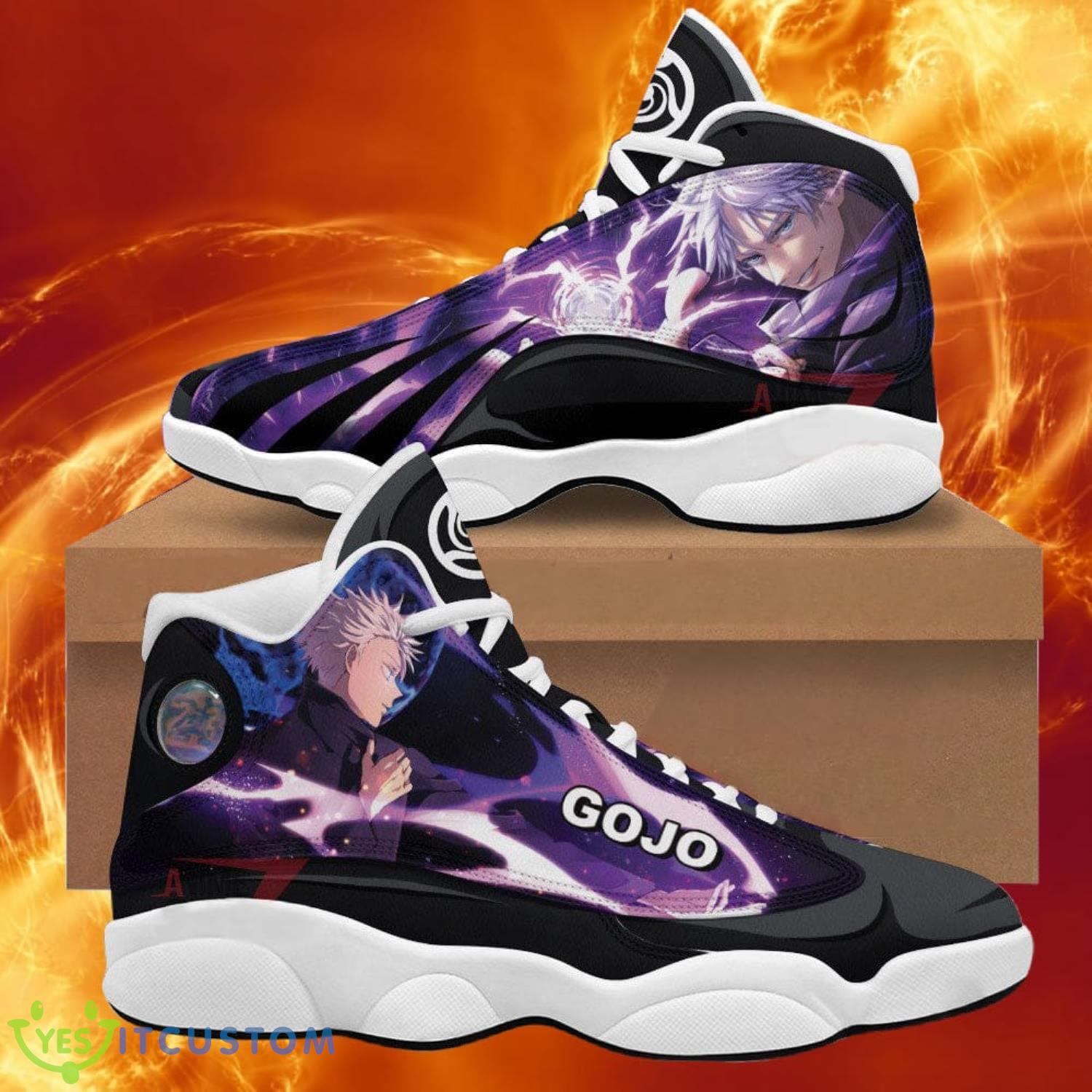 Jujutsu Kaisen Satoru Gojo Air Jordan 13 Anime Shoes Gift For Fans ...