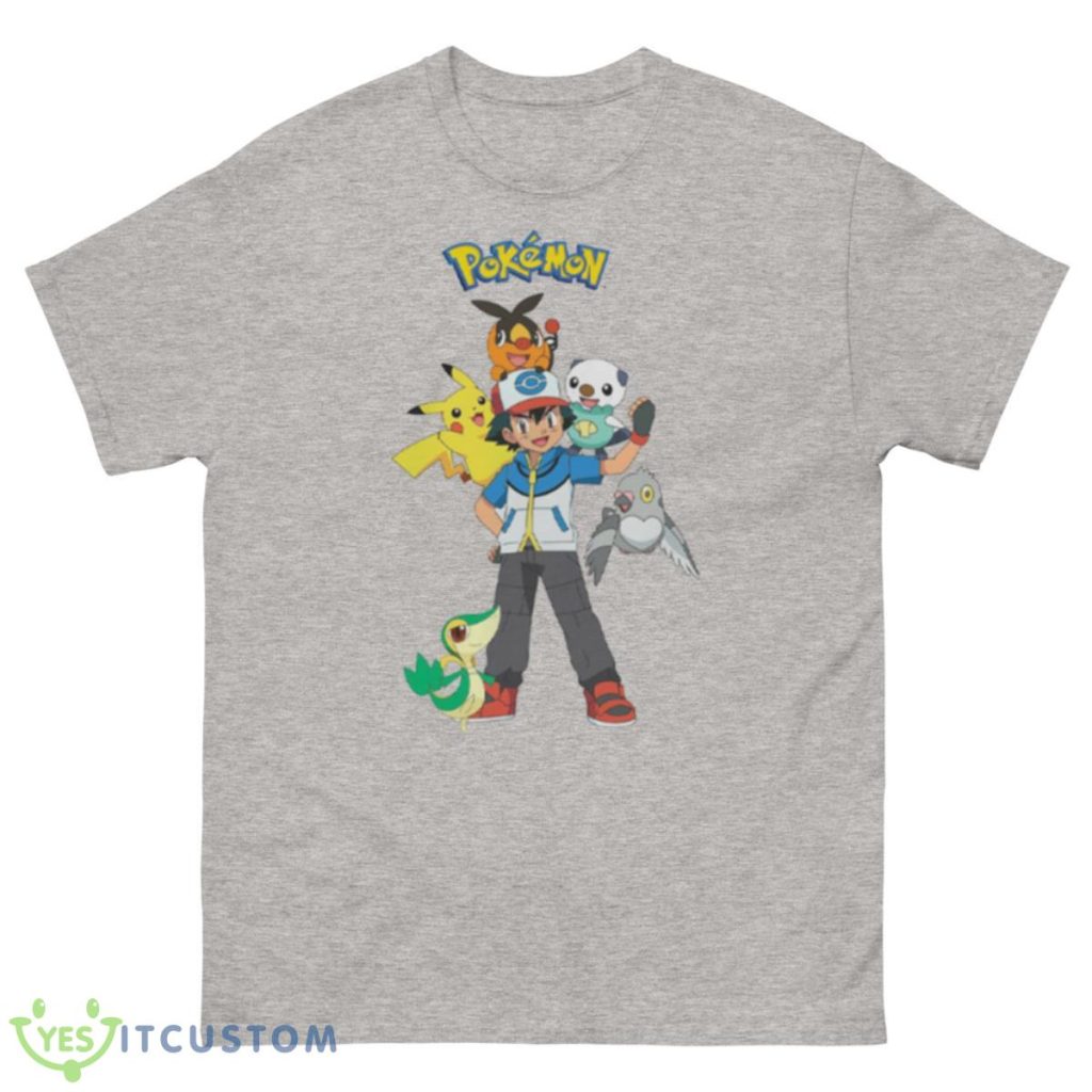 Team Unys Pokemon Design Ash Ketchum shirt - YesItCustom