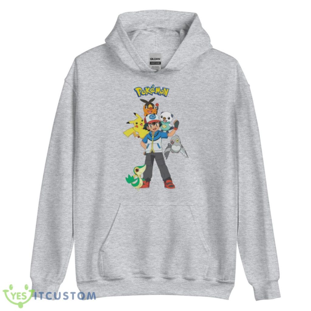 Team Unys Pokemon Design Ash Ketchum shirt - YesItCustom