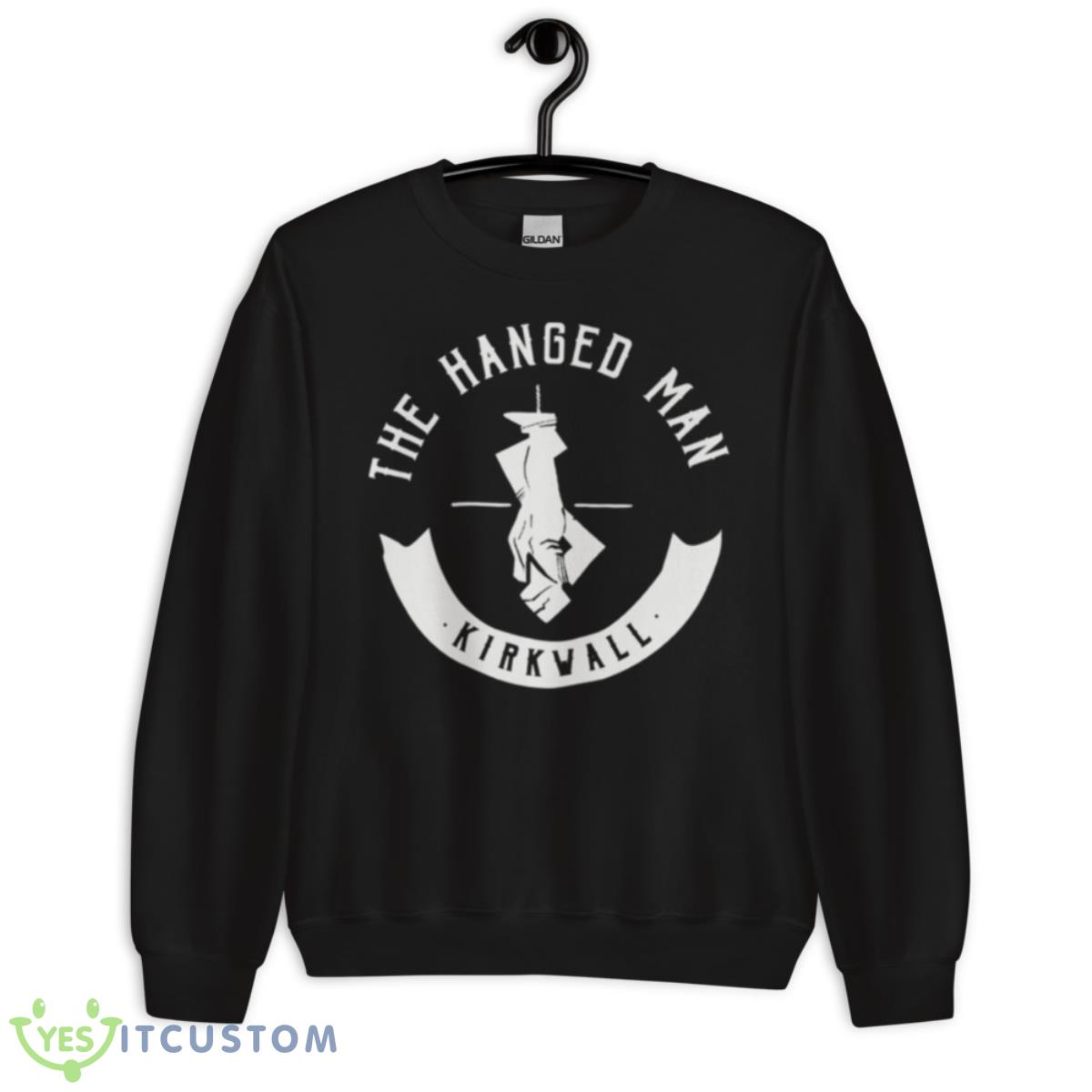 The Hanged Man Pub Kirkwall Logo Dragon Age 2 White Logo shirt ...