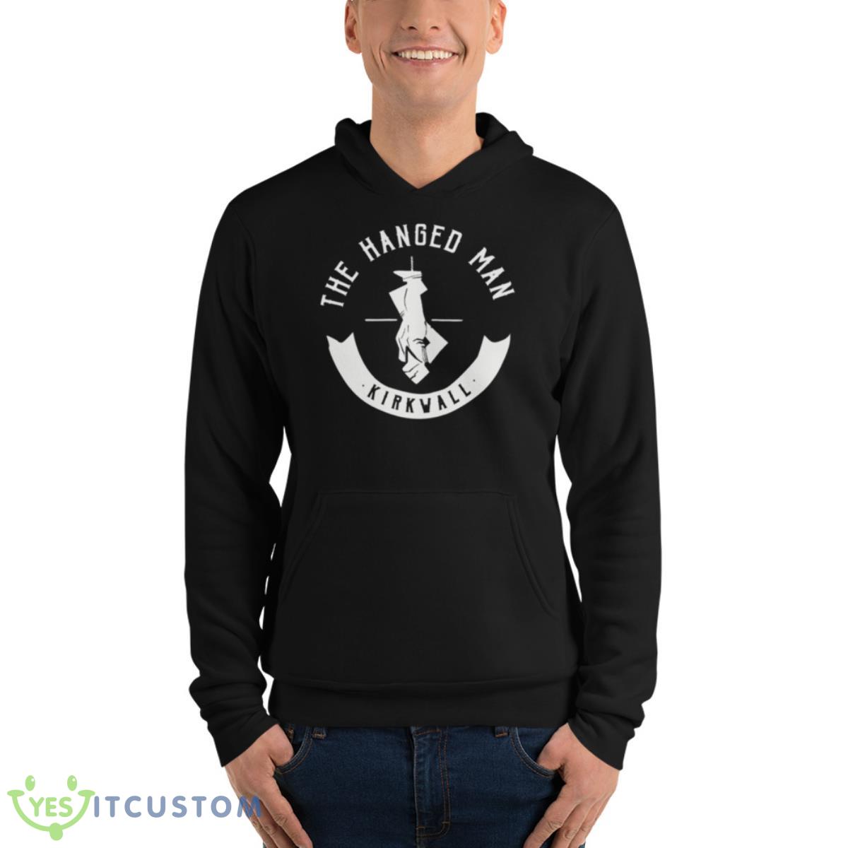 The Hanged Man Pub Kirkwall Logo Dragon Age 2 White Logo shirt ...