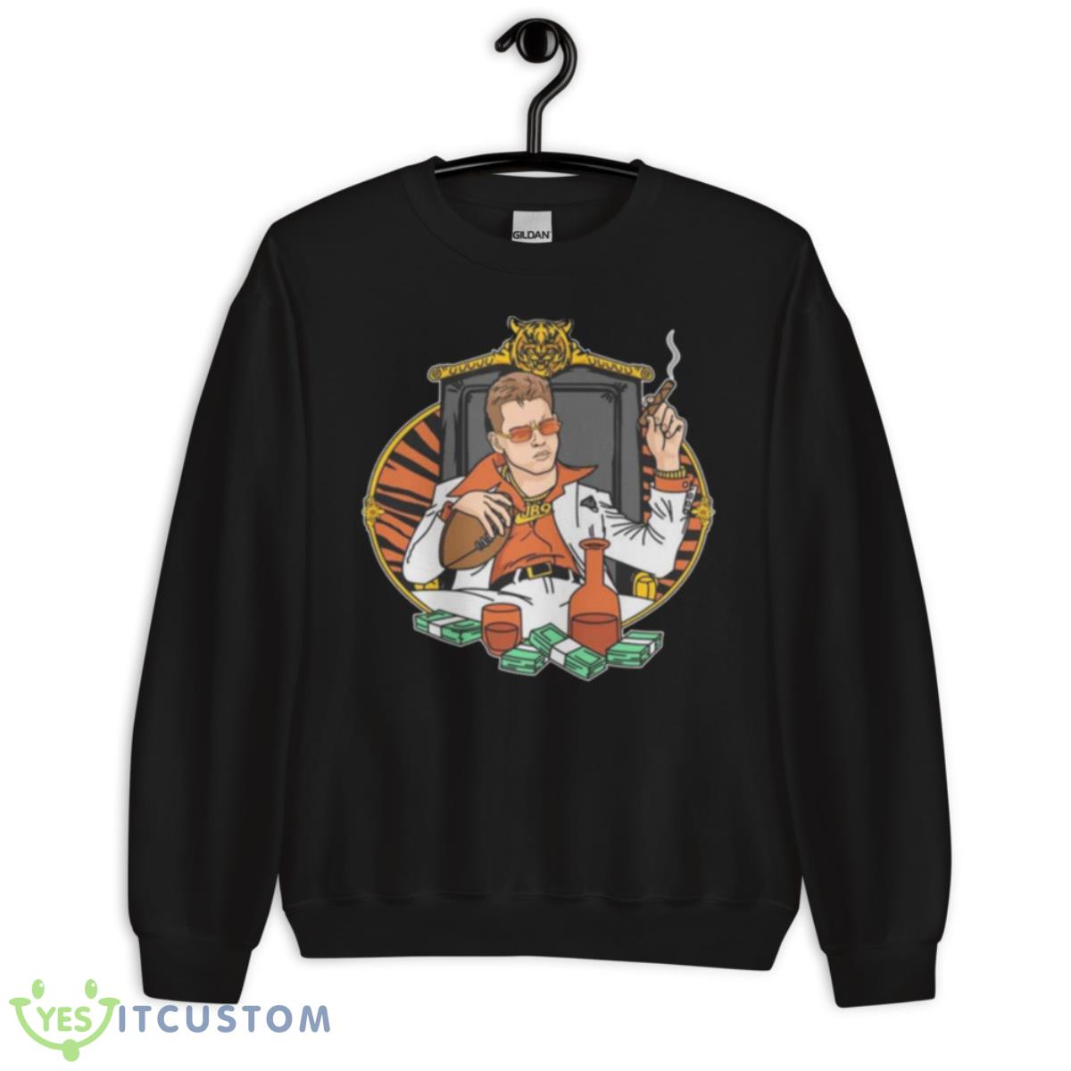 Cigar Smoking Joe Burrow Scarface 2023 Shirt - YesItCustom