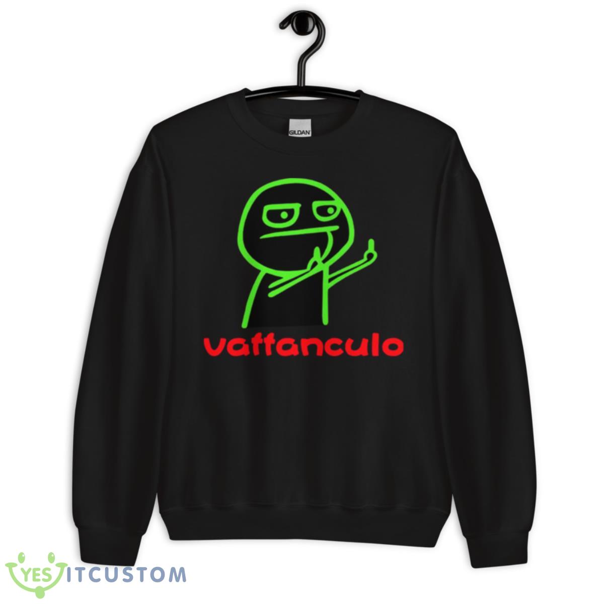 Funny Meme Middle Finger Vaffanculo Shirt - YesItCustom