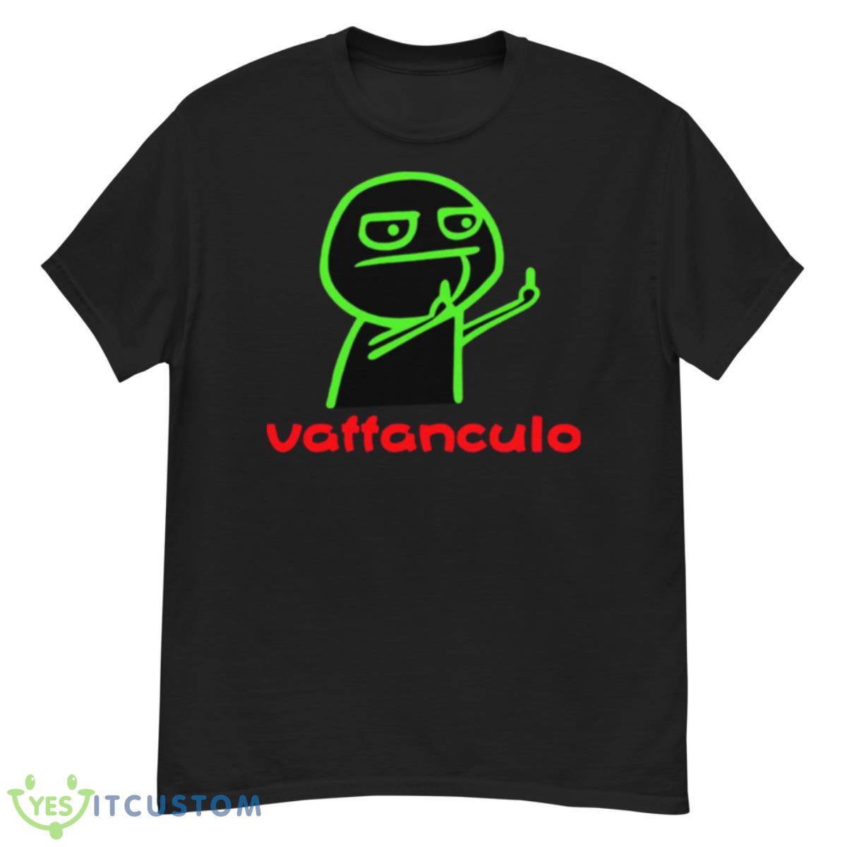 Funny Meme Middle Finger Vaffanculo Shirt - YesItCustom