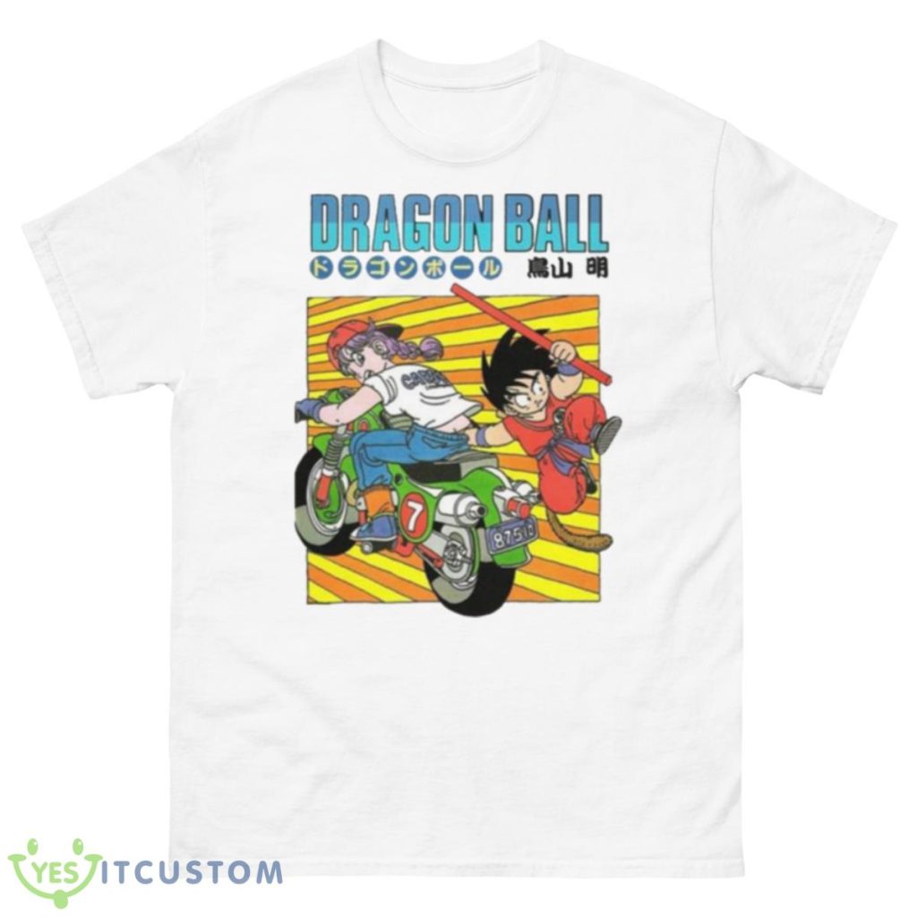 Pursuit General Blue Goku And Bulma Dragon Ball Shirt - YesItCustom