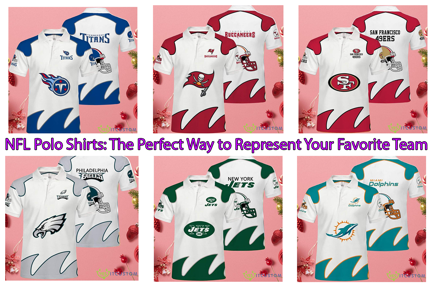 NFL Polo Shirts: The Perfect Way to Represent Your Favorite Team ...
