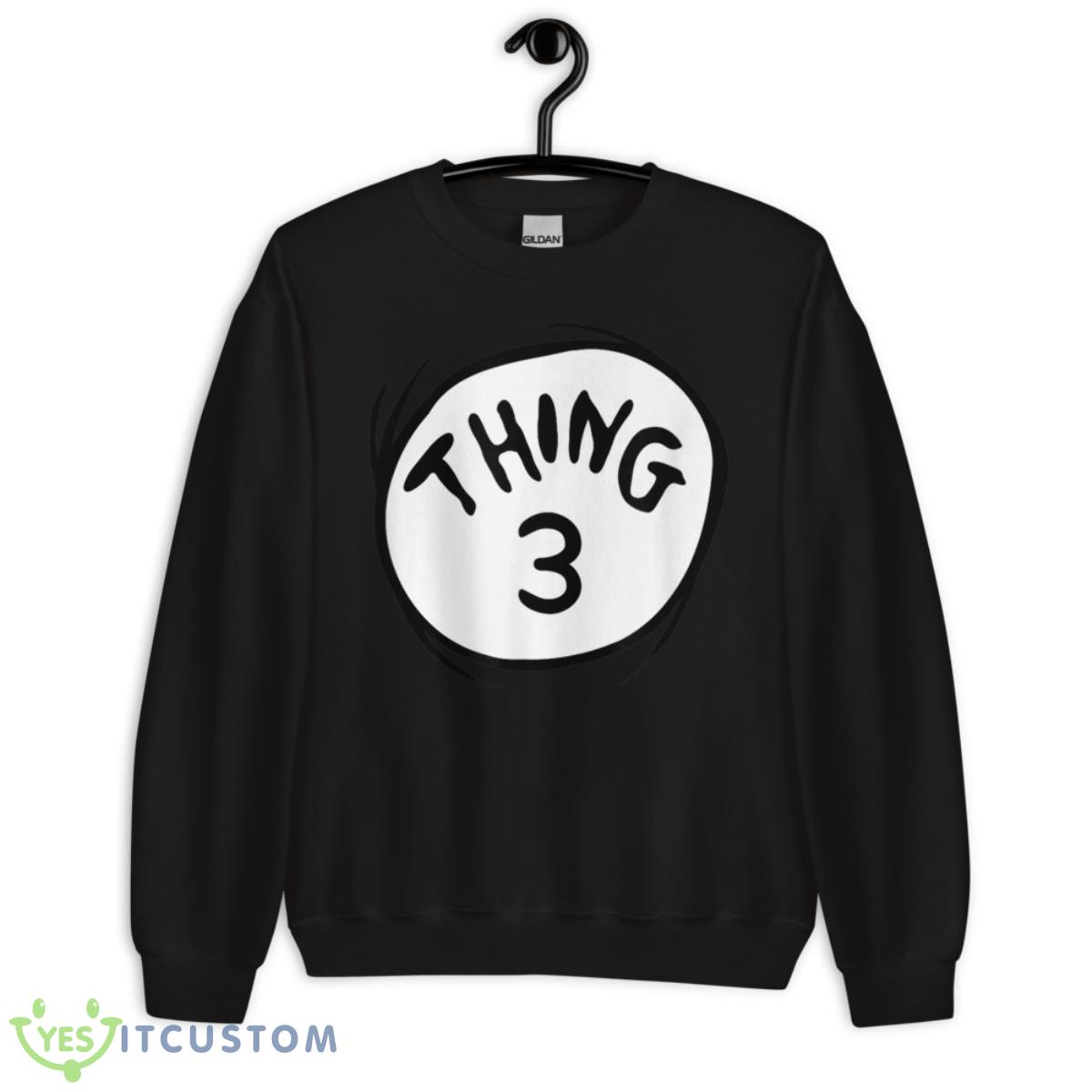 Dr. Seuss Thing 3 Emblem Shirt - YesItCustom