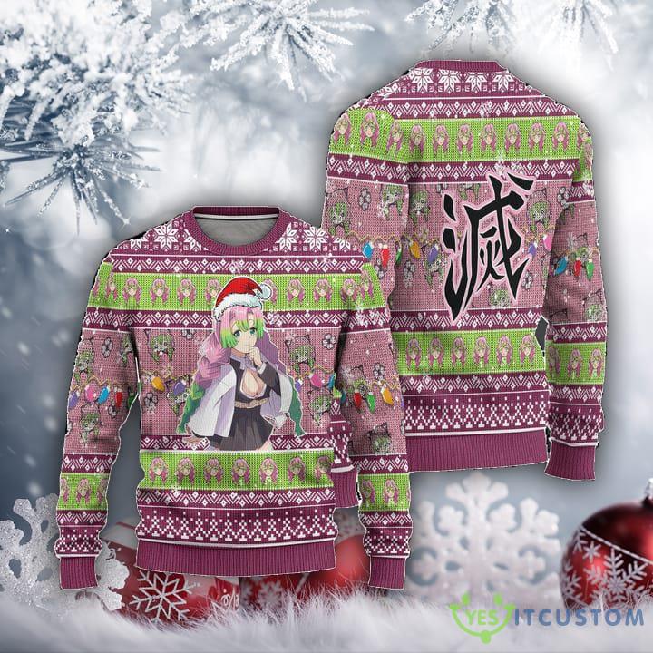 Demon Slayer Mitsuri Kanroji Anime Ugly Christmas Sweater Xmas Gift ...