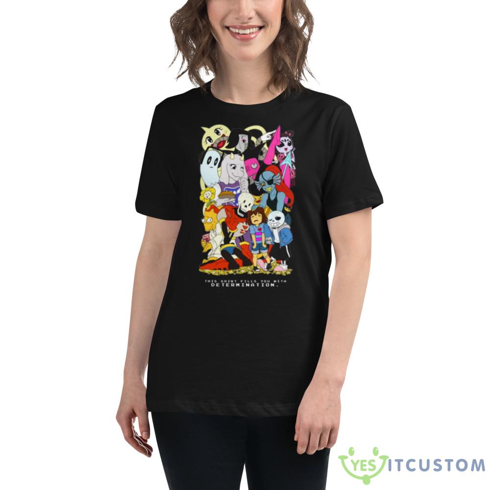 Colored Graphic Undertale shirt - YesItCustom