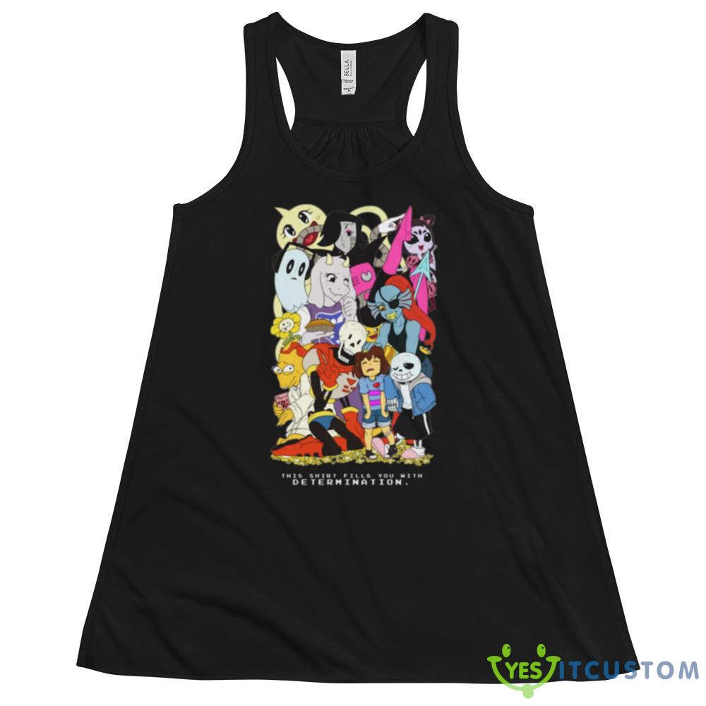 Colored Graphic Undertale shirt - YesItCustom