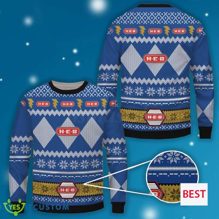 H-E-B Supermaket Snowflake Ugly 3D Sweater Print For Christmas ...