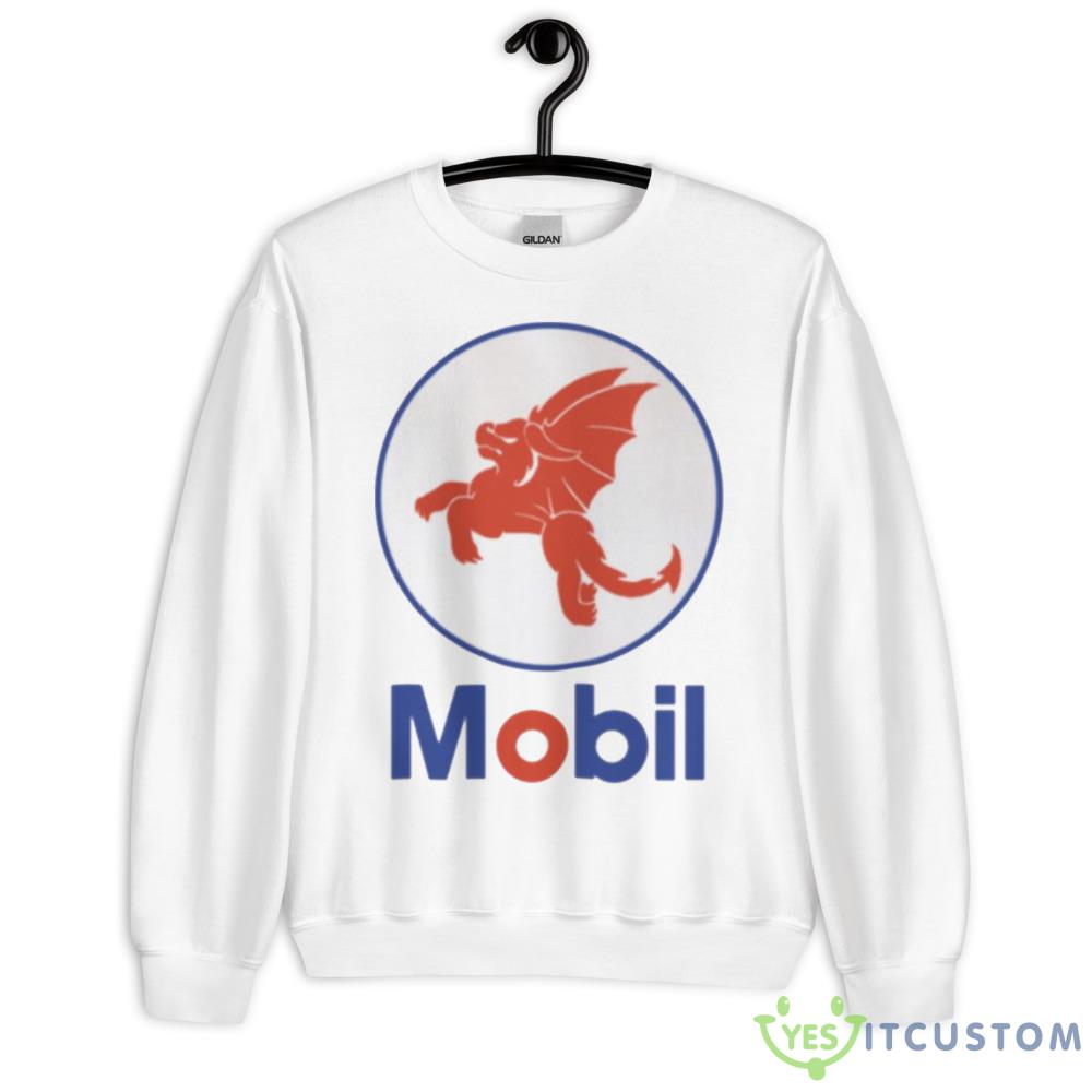 Mobil Red Dragon Parody New Logo Graphics Shirts - YesItCustom