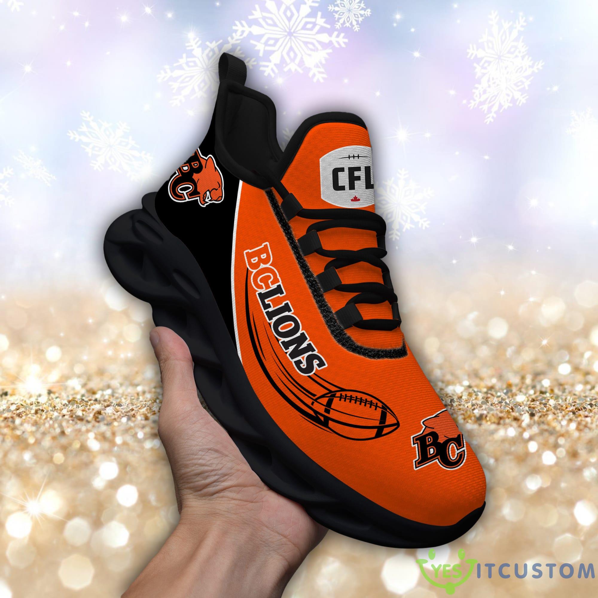 BC Lions Logo CFL Max Soul Shoes For Men And Women - YesItCustom