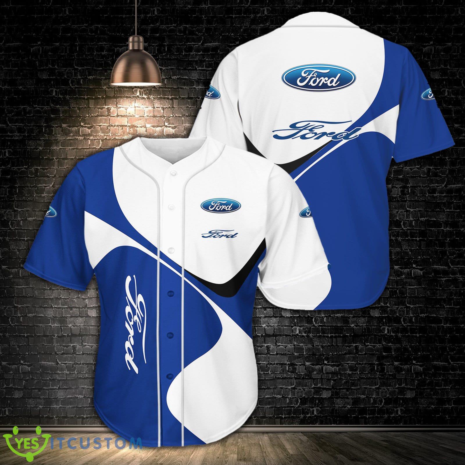 Ford Logo 6 New Baseball Jersey Shirt For Men And Women - YesItCustom