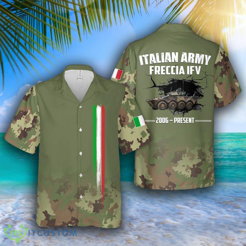 Italian Army Freccia IFV Hawaiian Shirt For Men And Women - YesItCustom