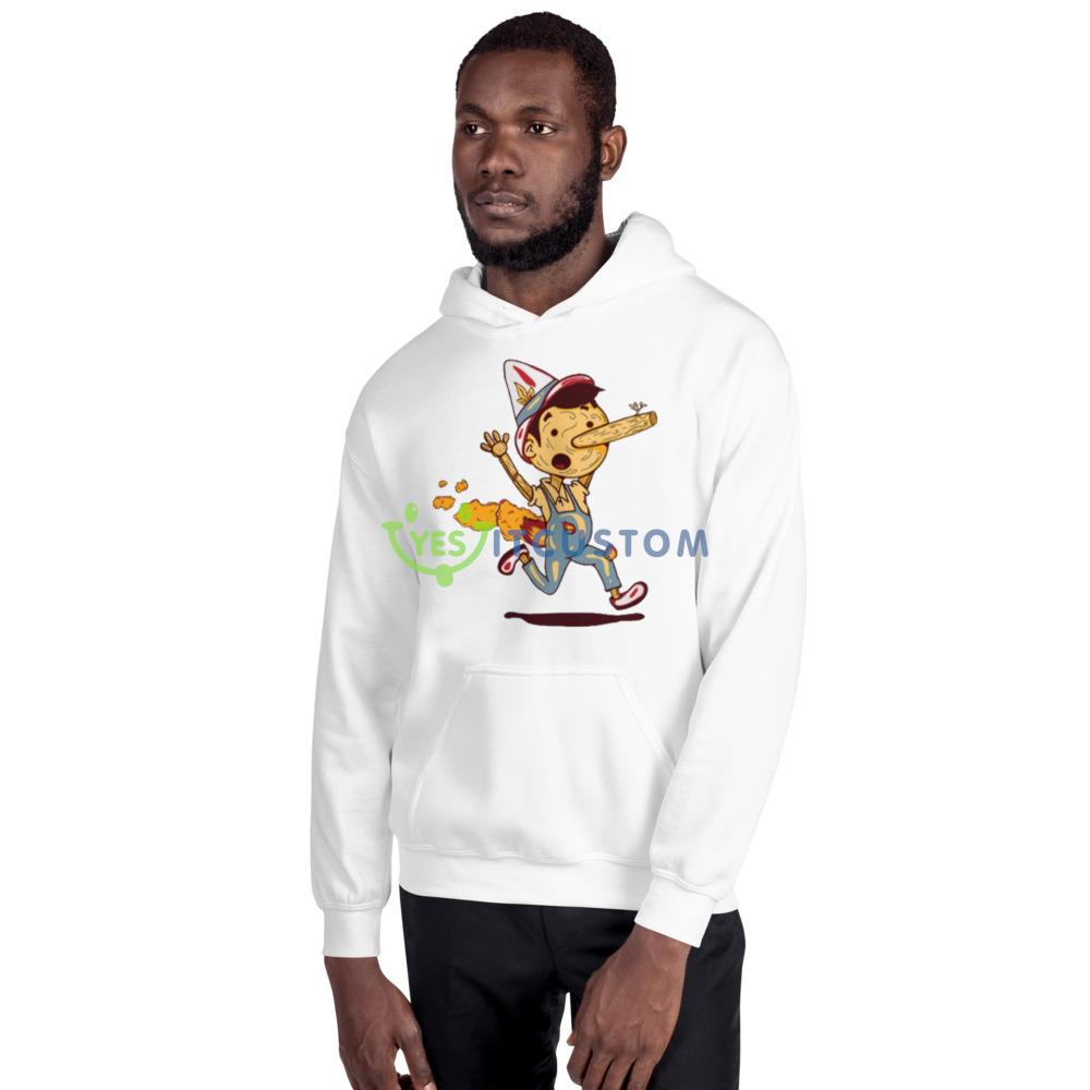 Liar Liar Pants On Fire White T Shirt Mockup - YesItCustom