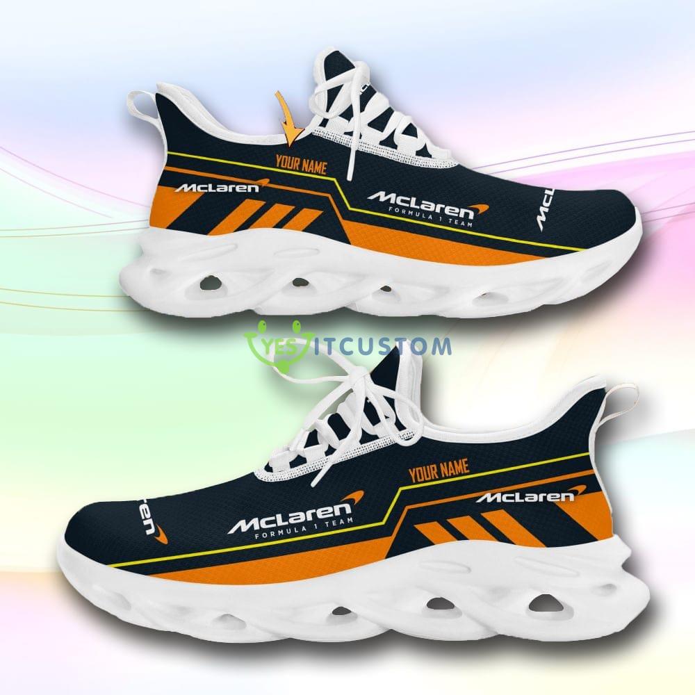 McLaren F1 Team Shoes Formula Racing Max Soul Sneakers - YesItCustom