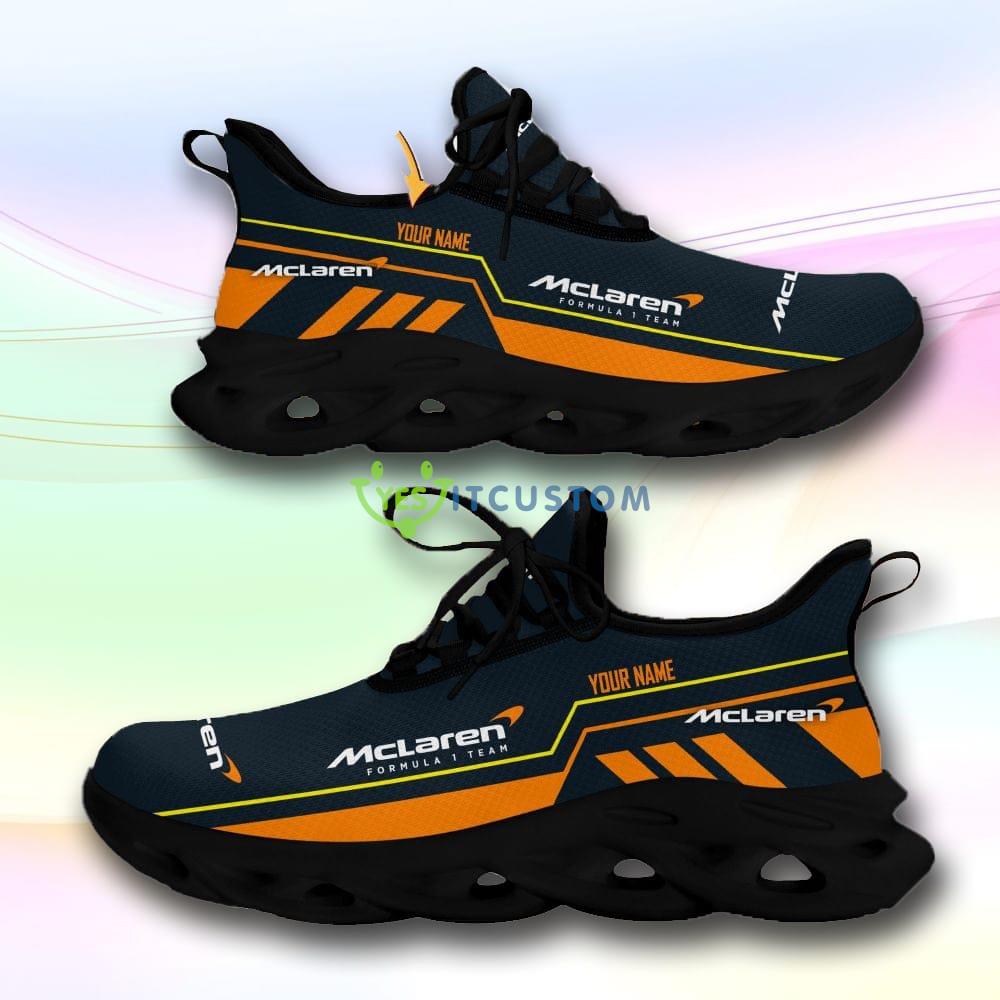 McLaren F1 Team Shoes Formula Racing Max Soul Sneakers - YesItCustom