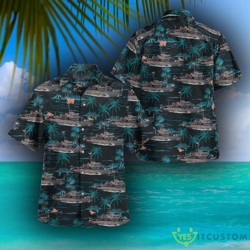 MSO-class minesweeper ( Aggressive class) Belgian Navy Hawaiian Shirt ...