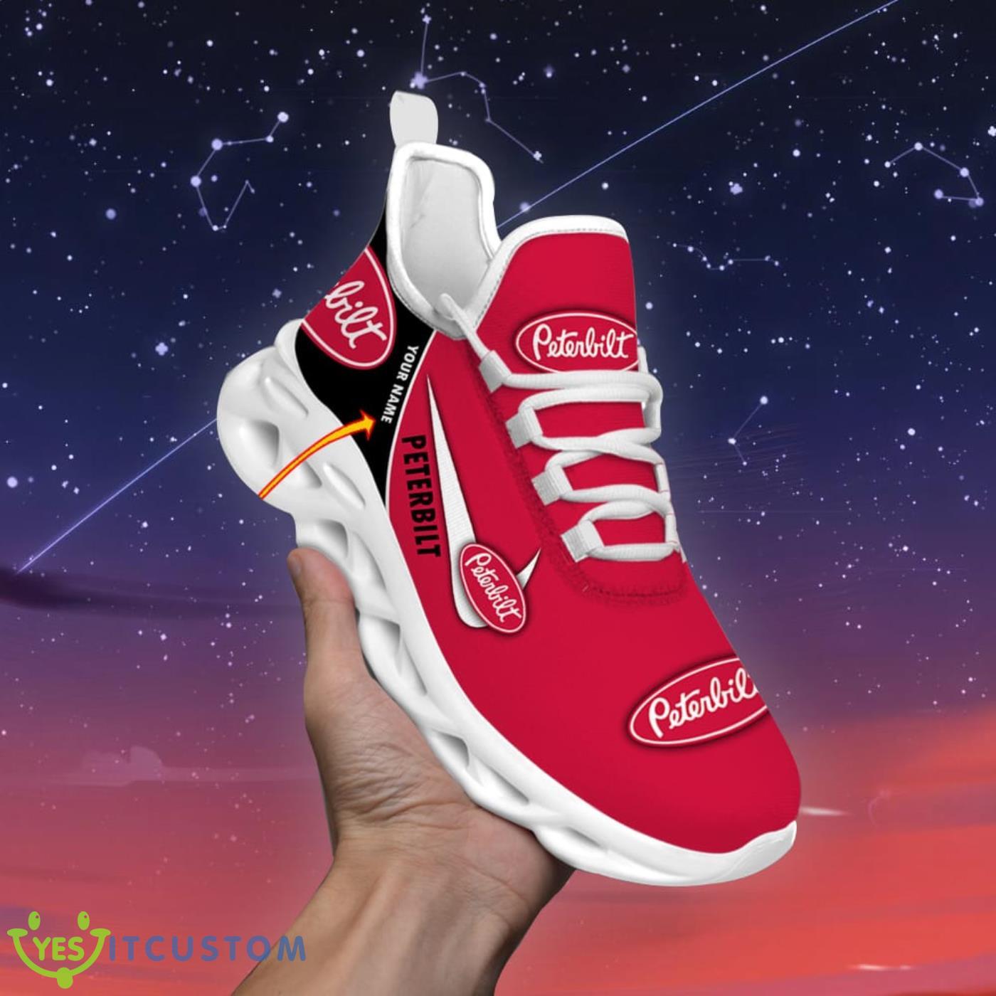 Peterbilt Custom Name Truck Max Soul Shoes Running Sneakers - YesItCustom