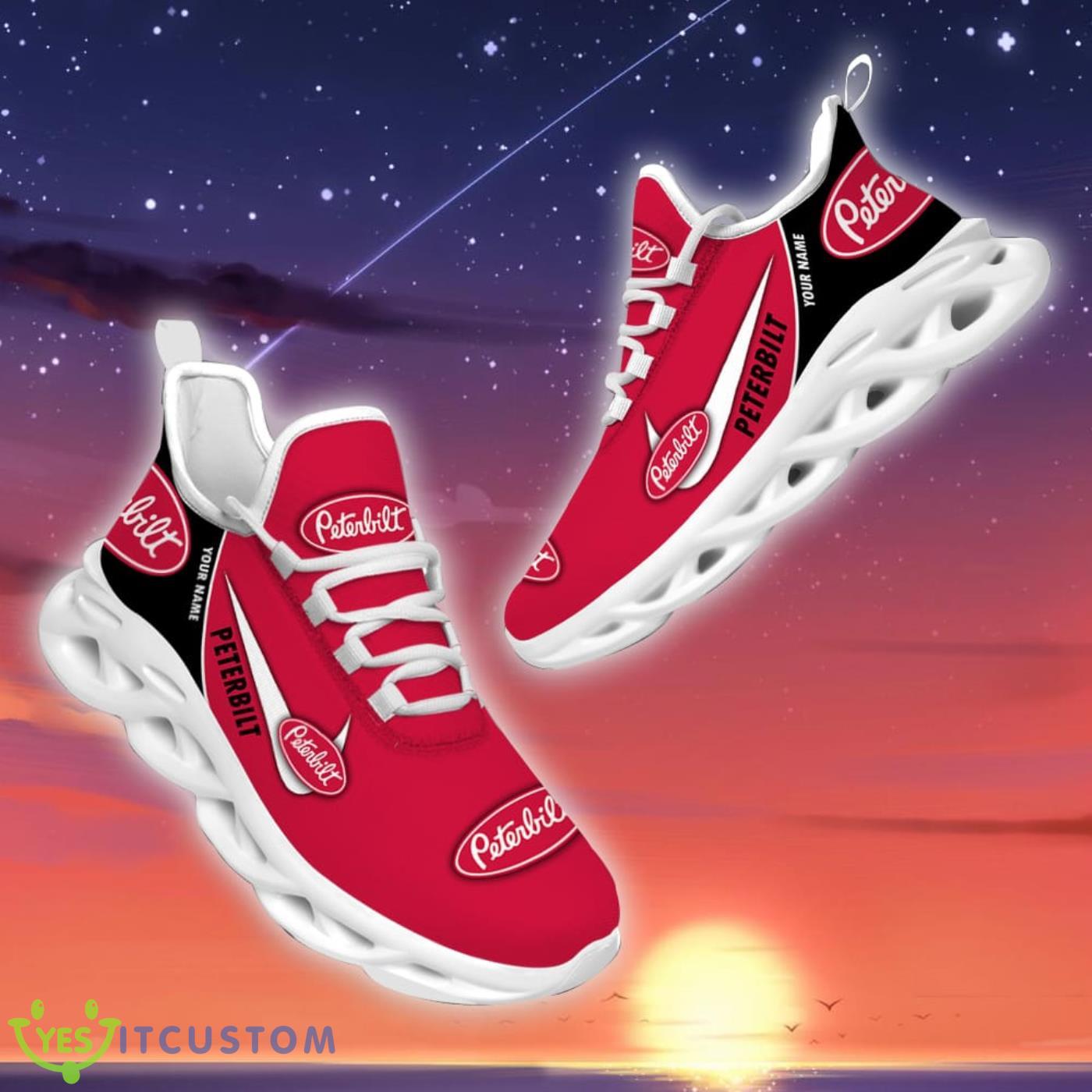 Peterbilt Custom Name Truck Max Soul Shoes Running Sneakers - YesItCustom