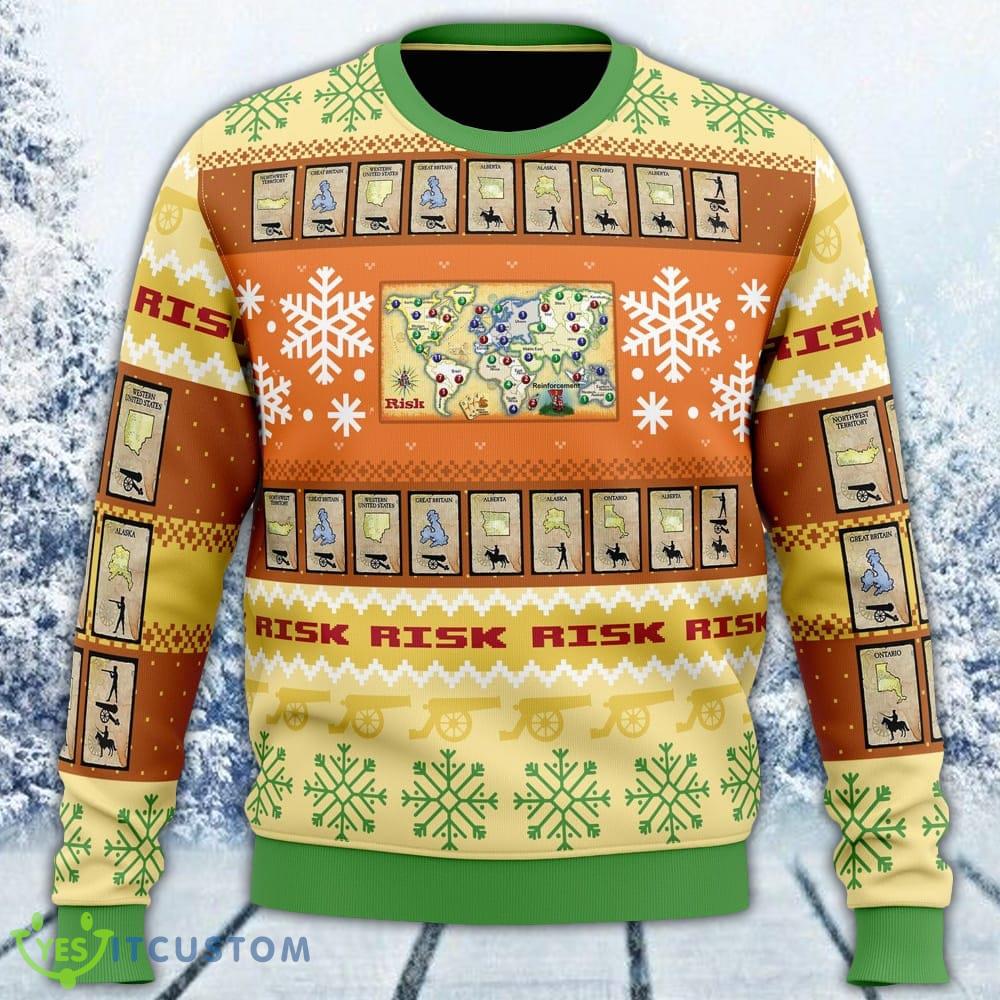 Risk Board Games Ugly Sweater Men And Women Gift For Christmas ...
