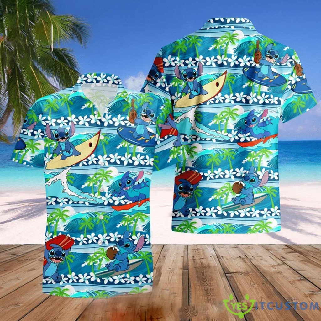 Stitch Hawaiian Shirt Lilo Stitch Beach Stitch Summer For Men And Women ...