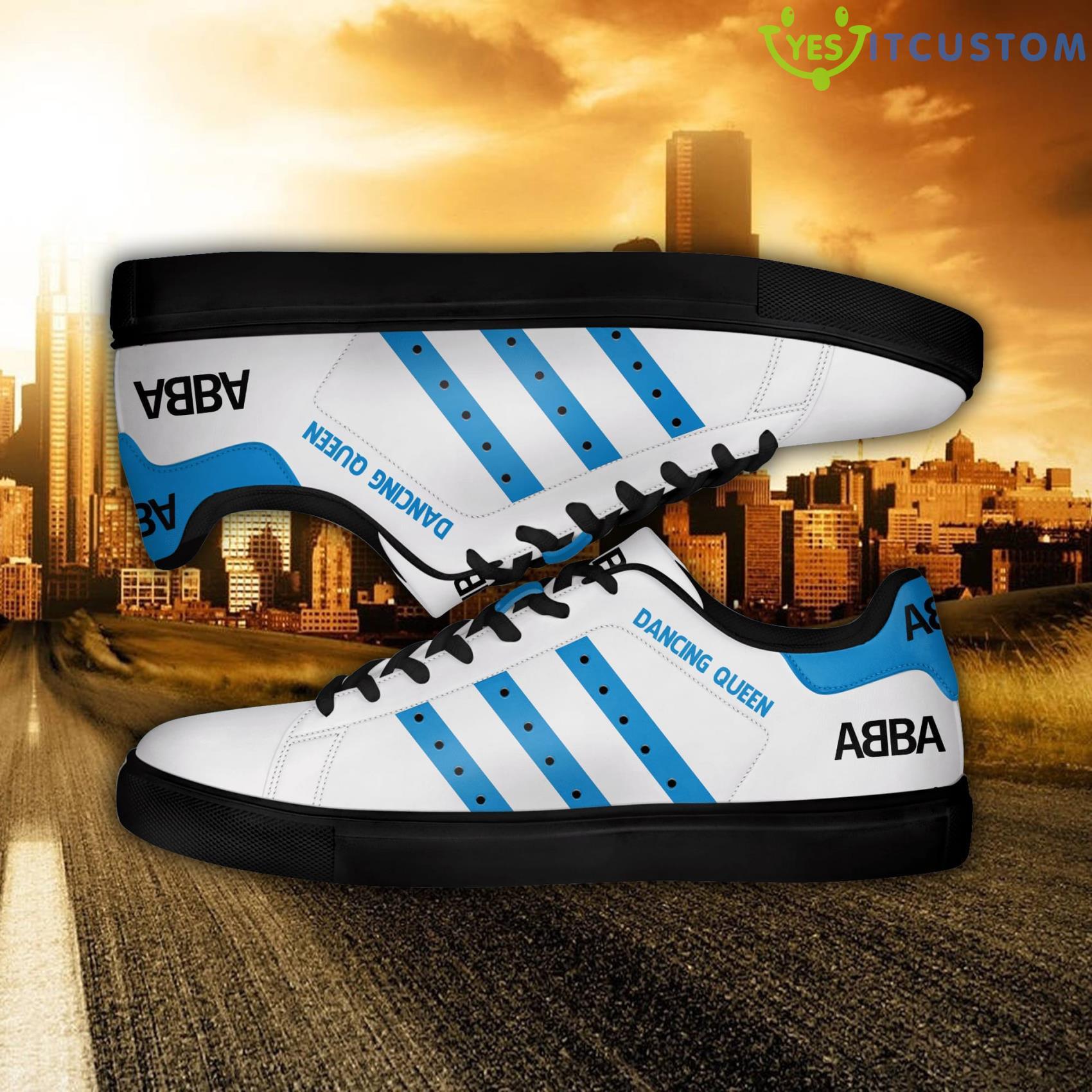 Abba Music Band, Abba Dancing Queen AOP Skate Shoes Special Gift For ...