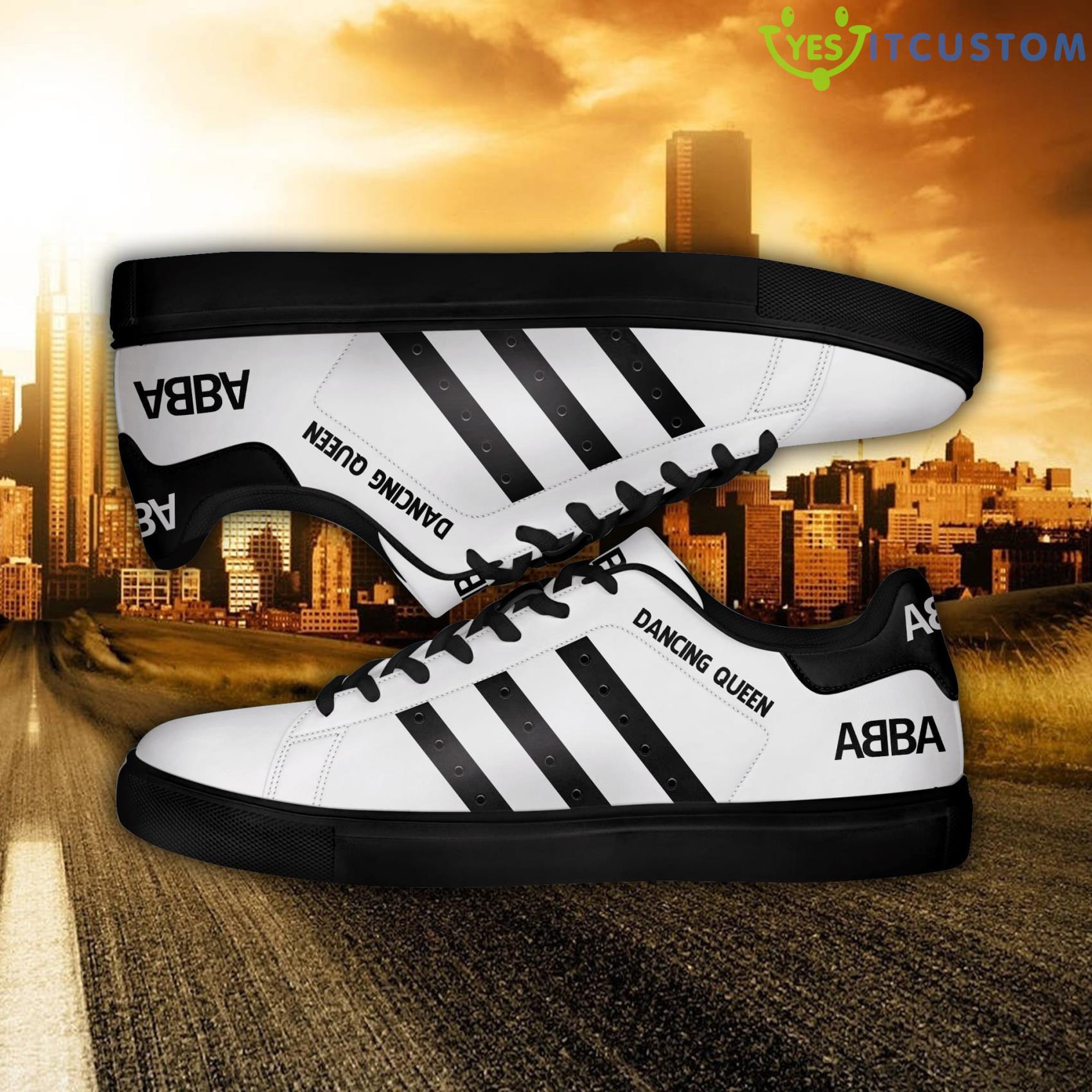Abba Music Band, Abba Dancing Queen AOP Skate Shoes Special Gift For ...