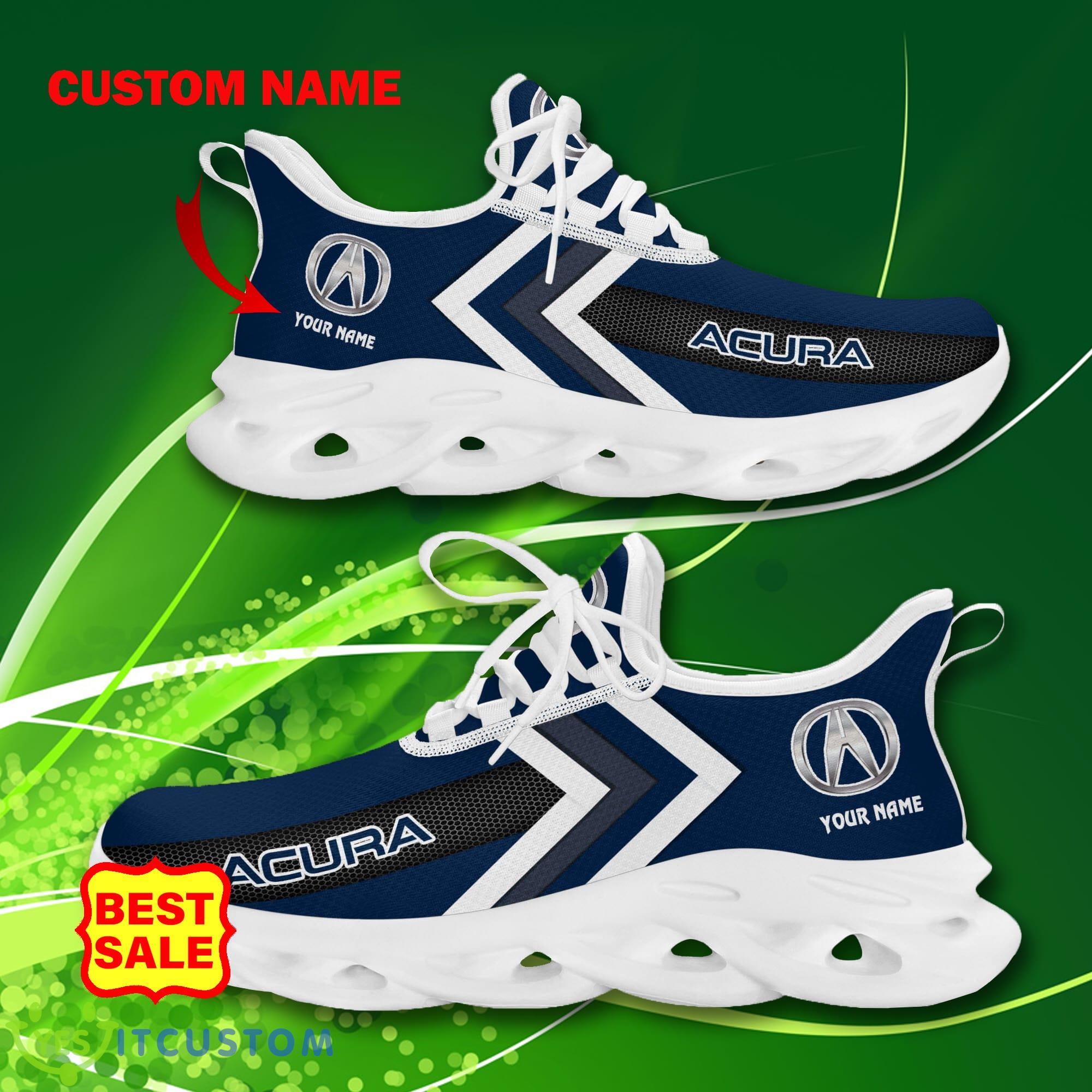 Acura Style 4 Custom Name Running Sneakers Logo Car Max Soul Shoes For ...