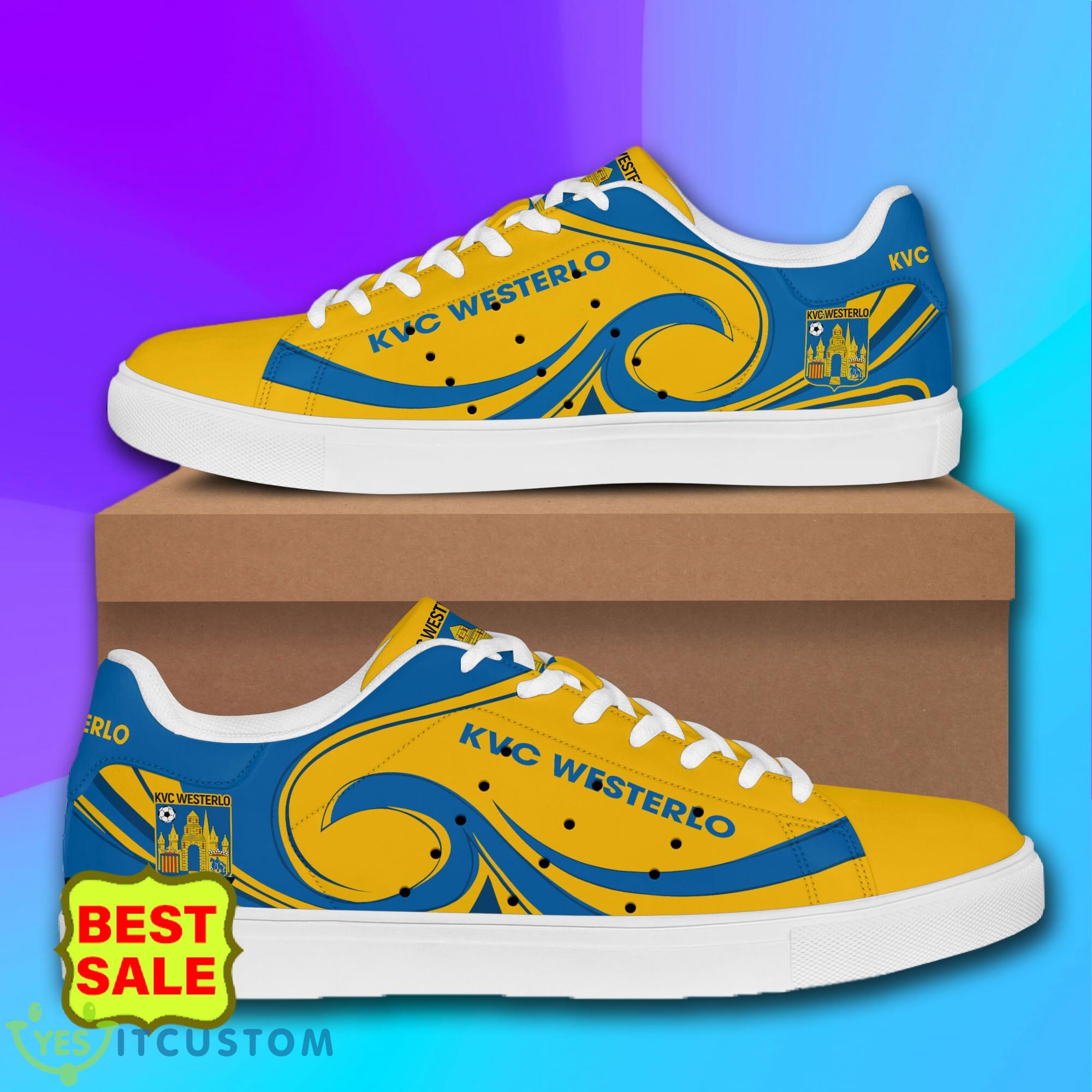 Belgium Team K.V.C. Westerlo Logo Stan Smiths Skate Shoes For Men And ...