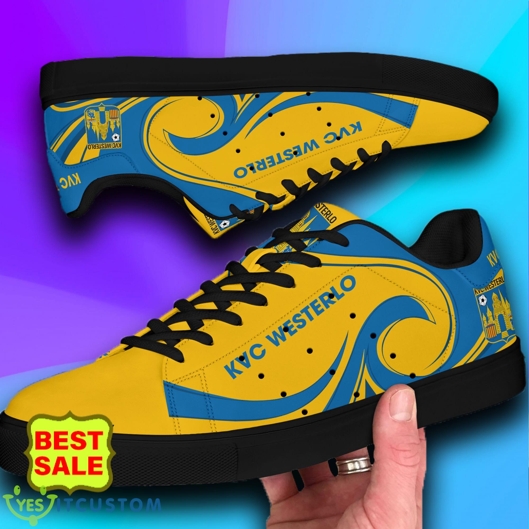 Belgium Team K.V.C. Westerlo Logo Stan Smiths Skate Shoes For Men And ...