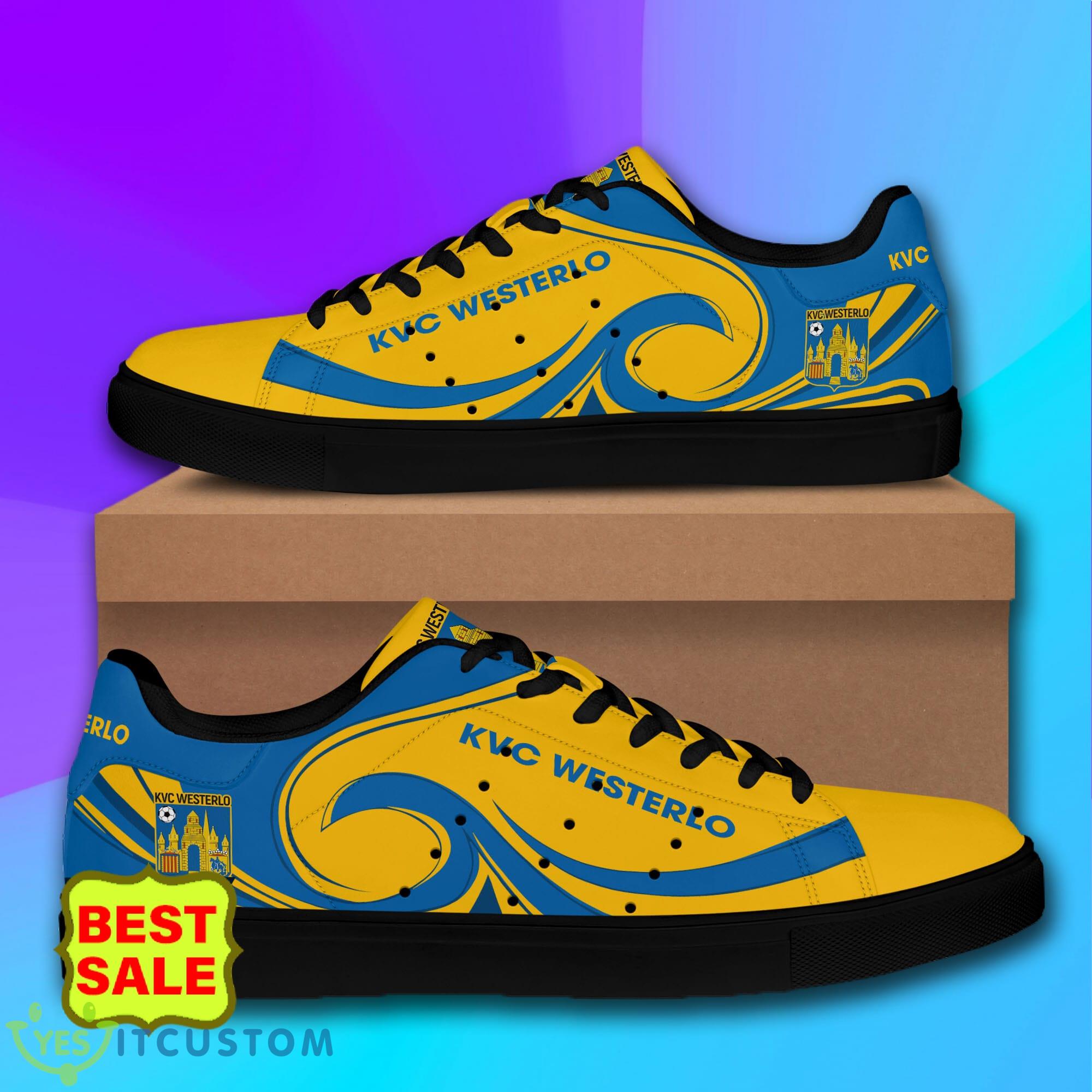 Belgium Team K.V.C. Westerlo Logo Stan Smiths Skate Shoes For Men And ...