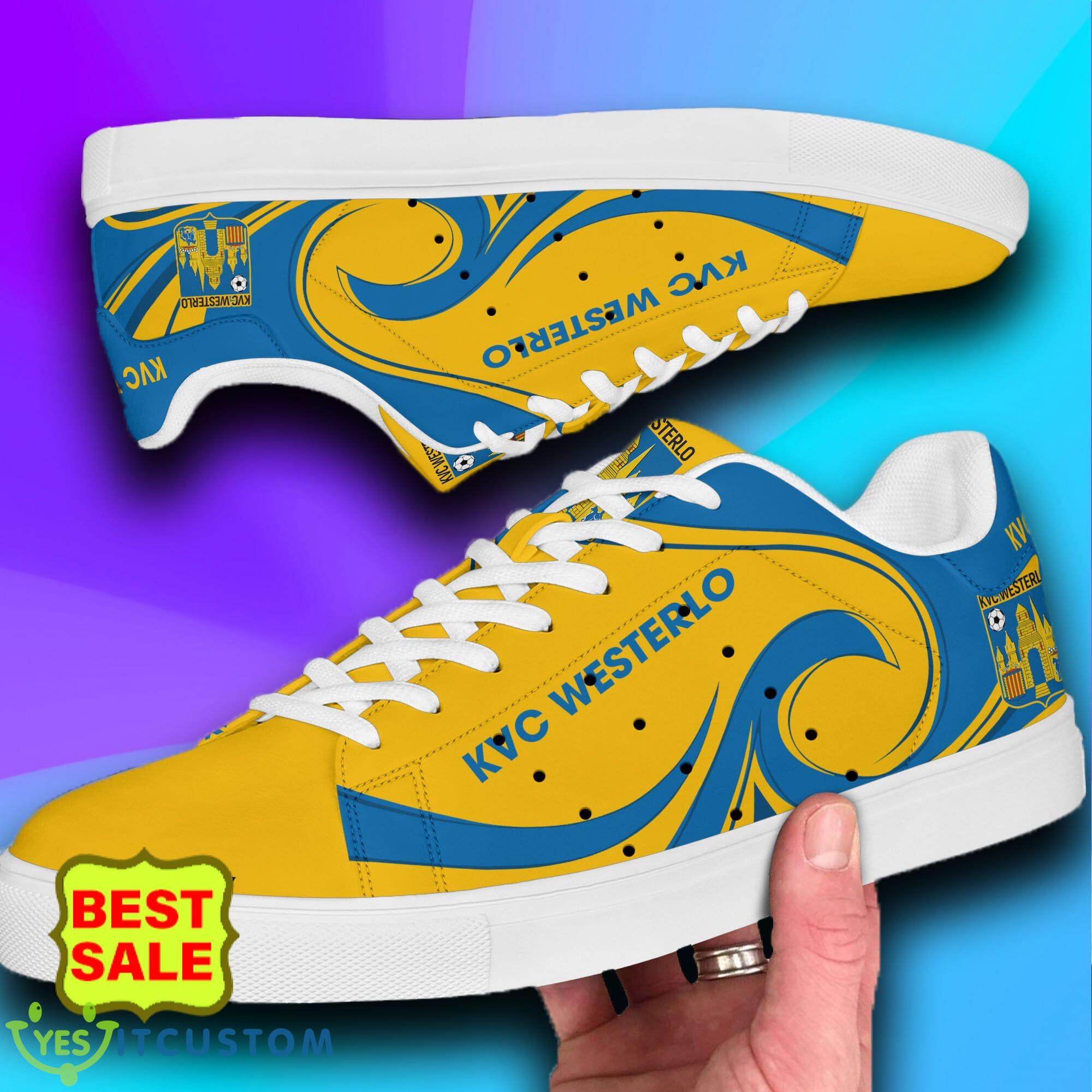 Belgium Team K.V.C. Westerlo Logo Stan Smiths Skate Shoes For Men And ...