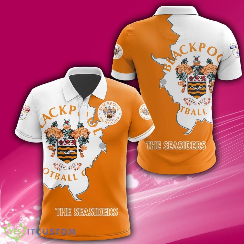 Blackpool F.C EFL EPL Polo Shirt Golf Men And Women For Fans - YesItCustom