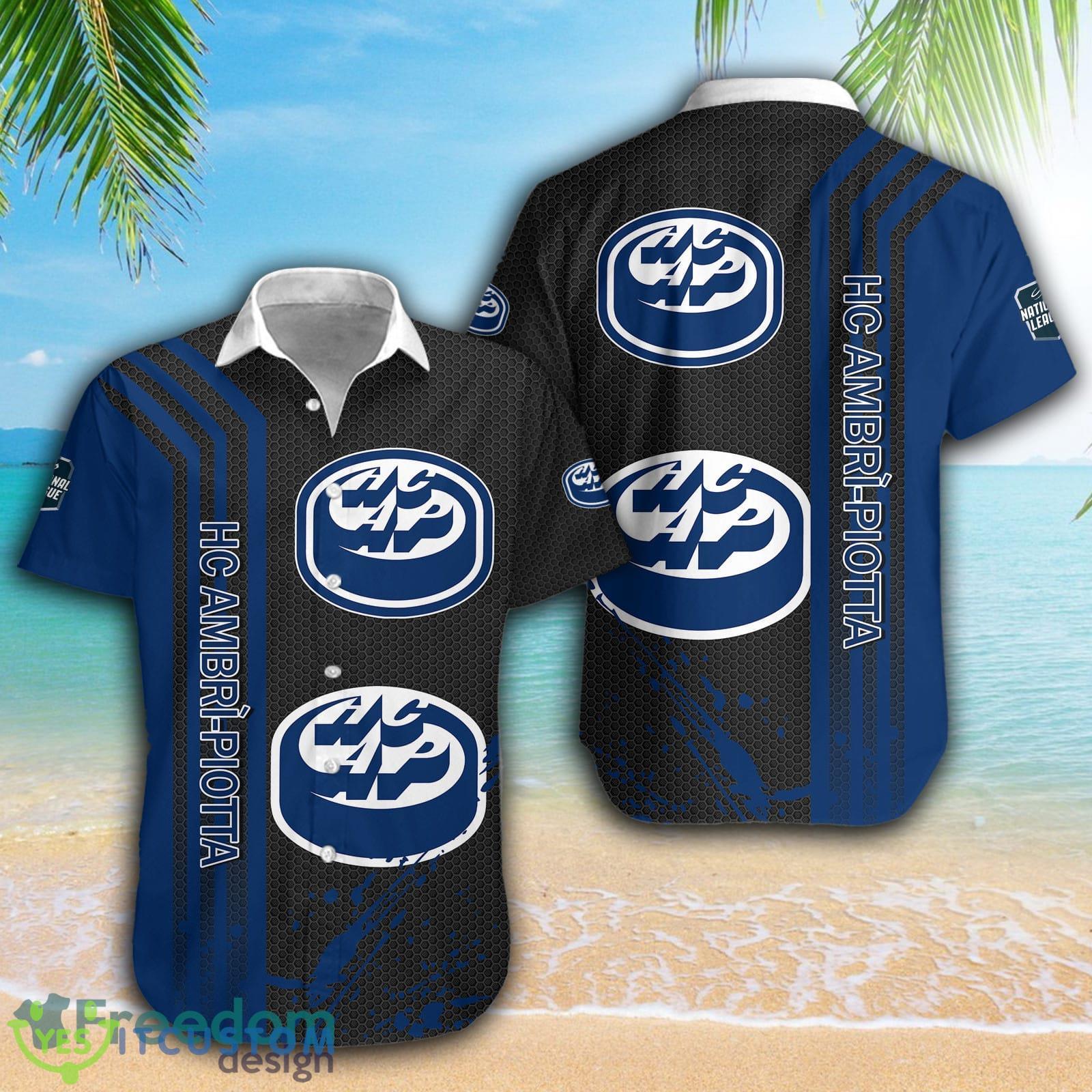 HC Ambri-Piotta Switzerland NL Logo Hawaiian Shirt And Short For Fans ...