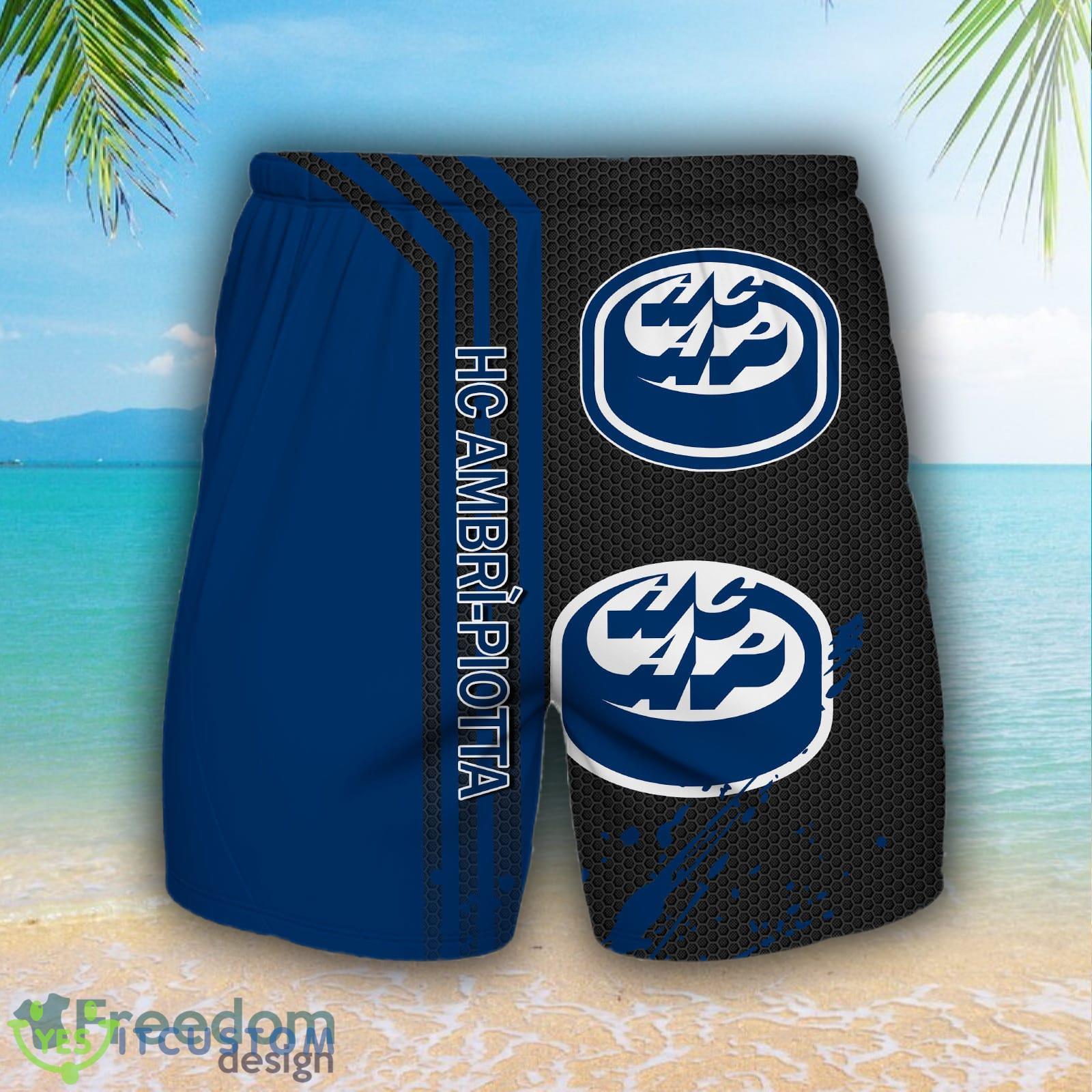 HC Ambri-Piotta Switzerland NL Logo Hawaiian Shirt And Short For Fans ...