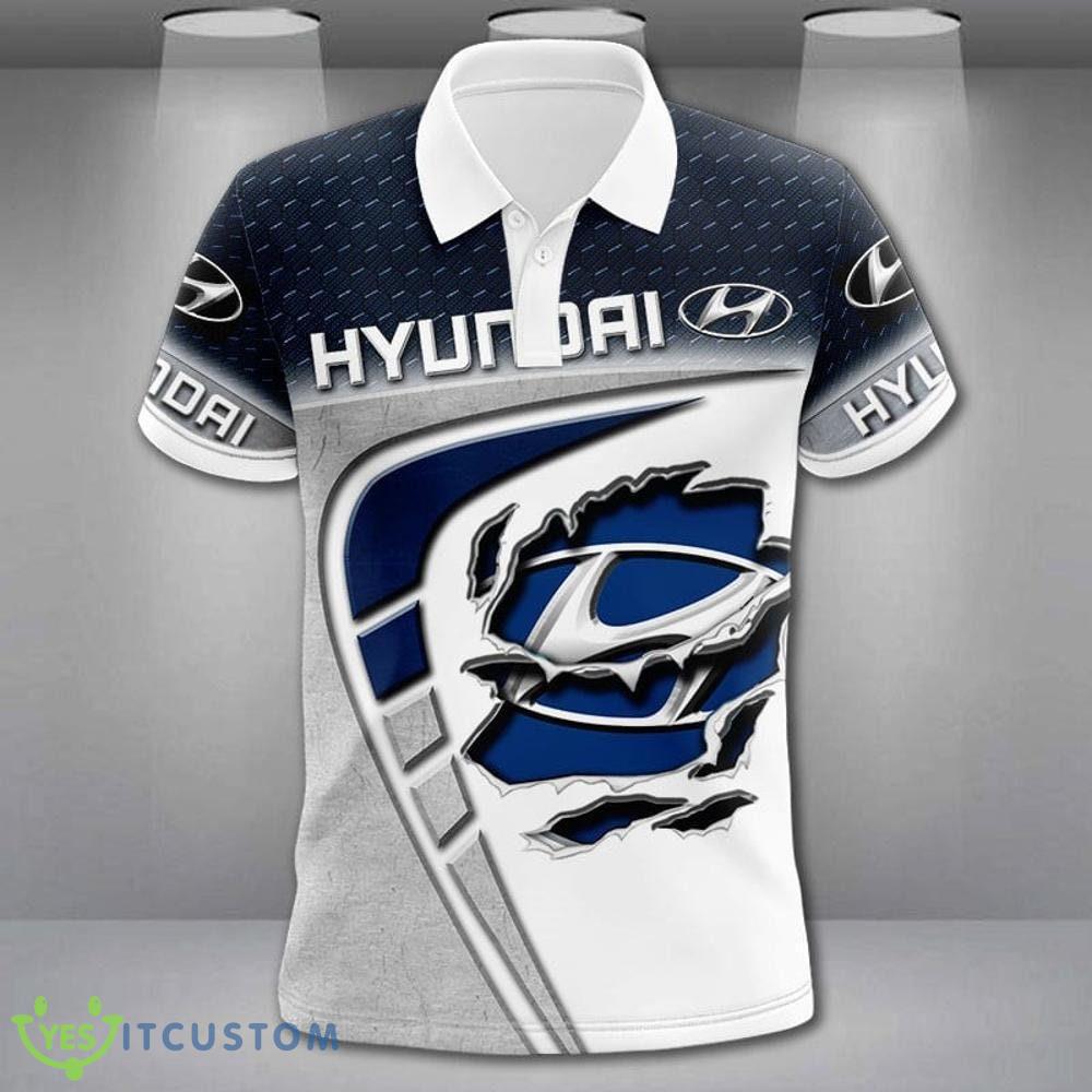 Hyundai 3D Polo Shirt Print Sport Car Gift For Men And Women - YesItCustom