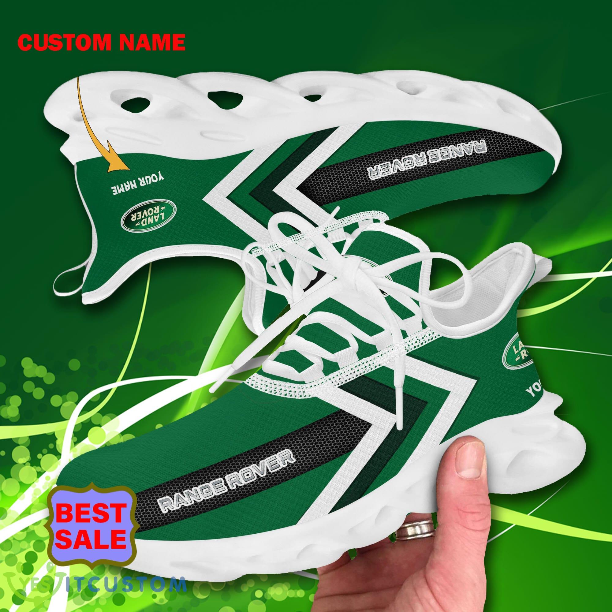 LAND ROVER Style 2 Custom Name Running Sneakers Logo Car Max Soul Shoes ...