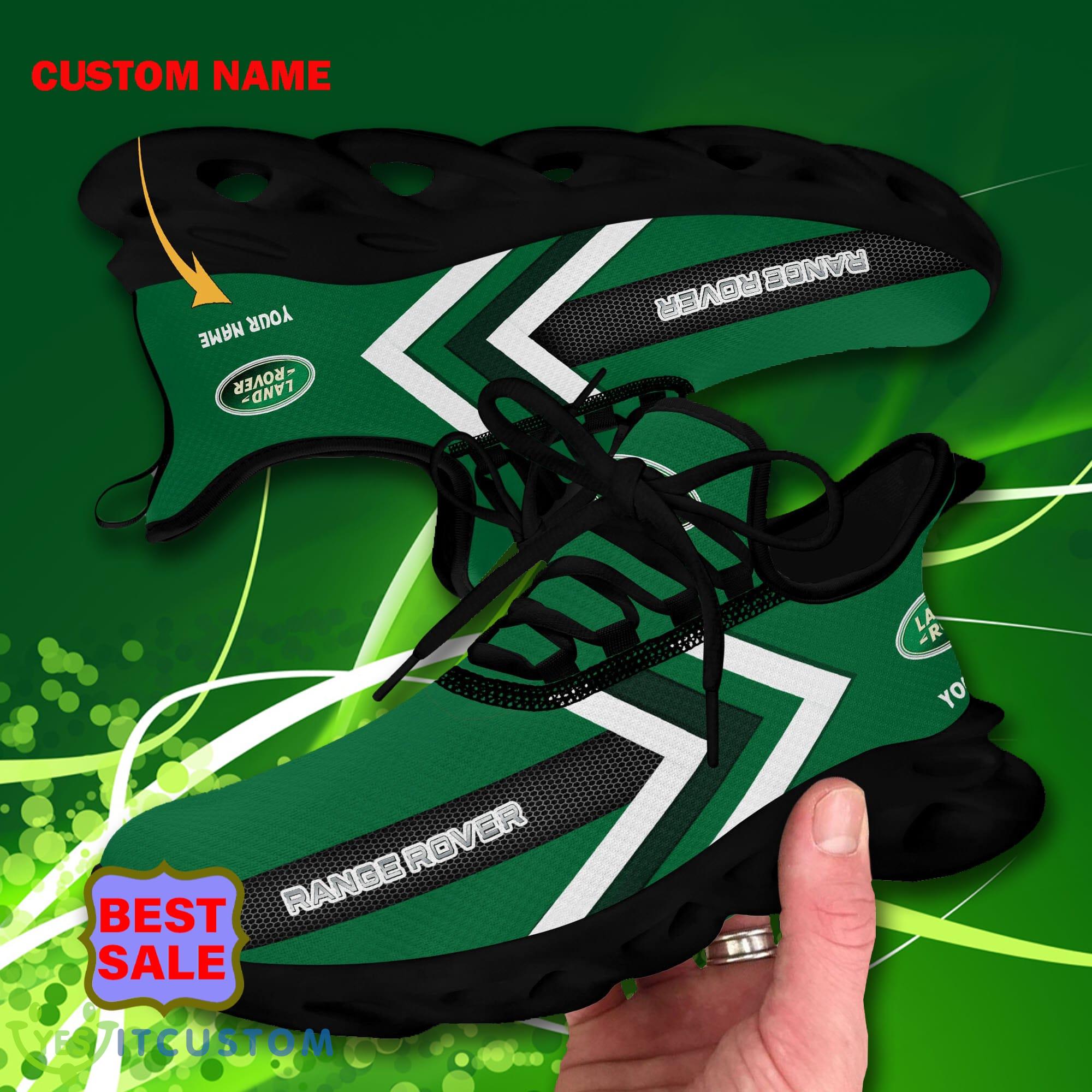 LAND ROVER Style 2 Custom Name Running Sneakers Logo Car Max Soul Shoes ...