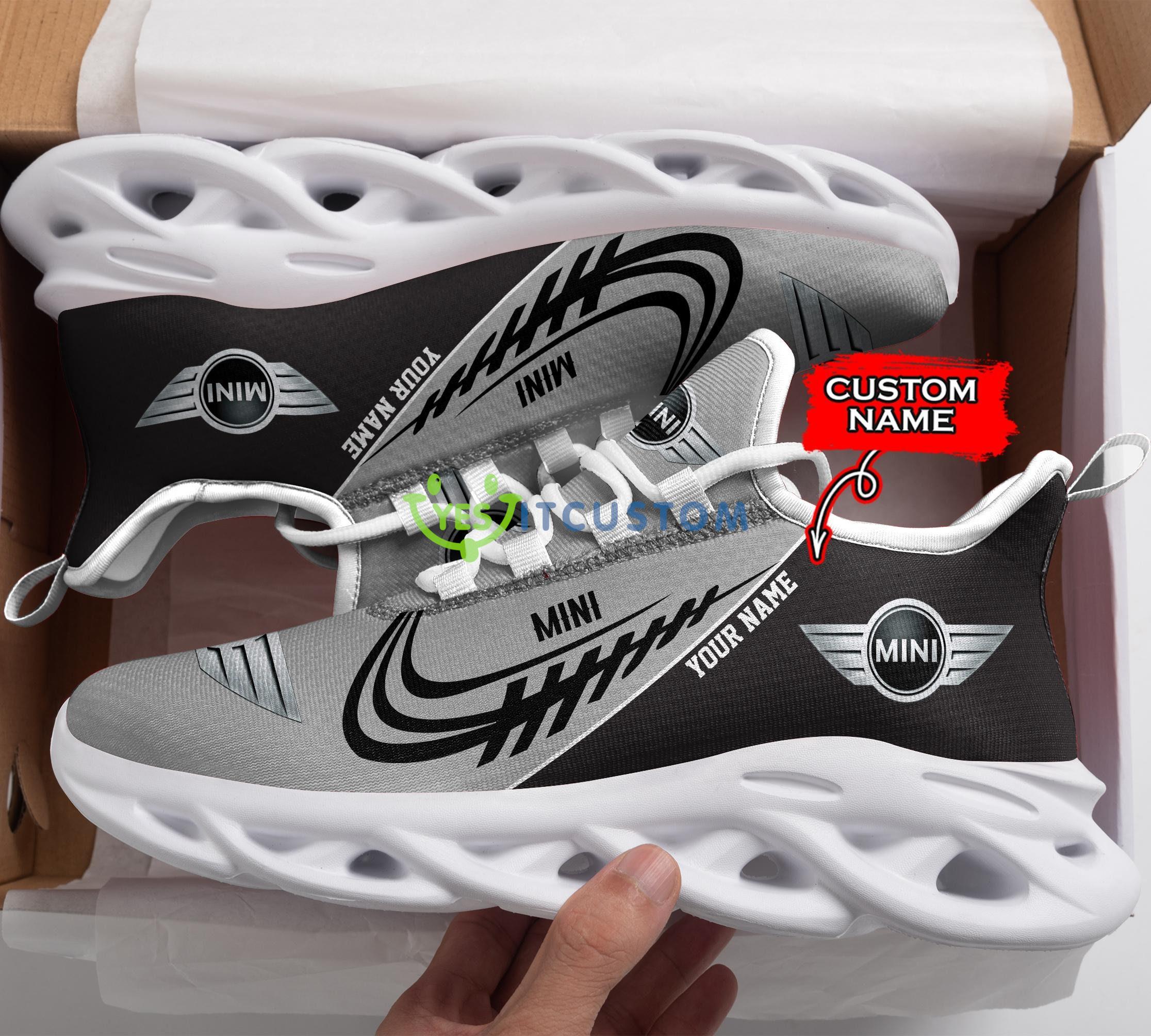 Mini Personalized Name Clunky Running Sneaker Mini Car Lovers Design 6 ...