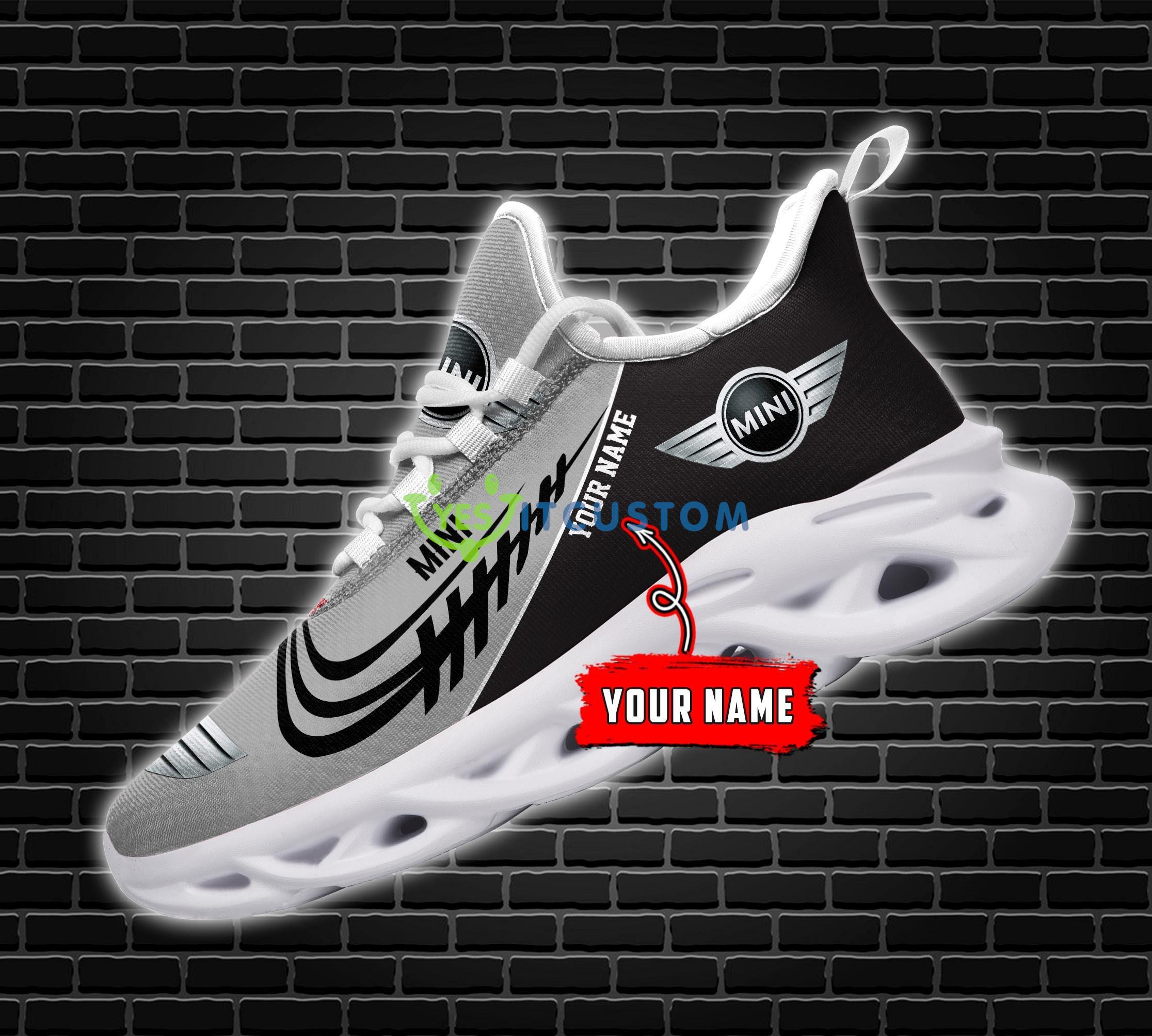 Mini Personalized Name Clunky Running Sneaker Mini Car Lovers Design 6 ...