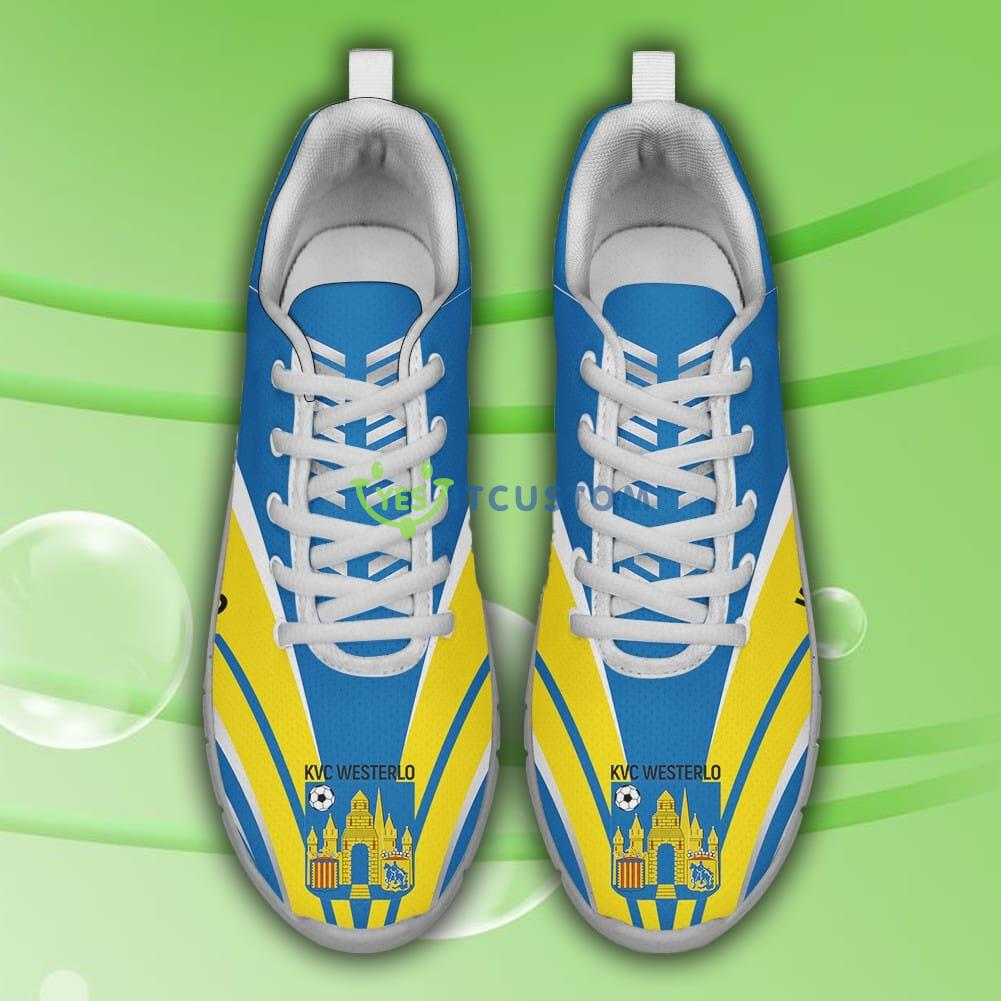 Pro League Shoes KVC Westerlo Style 2 Custom Name Big Logo Black White ...