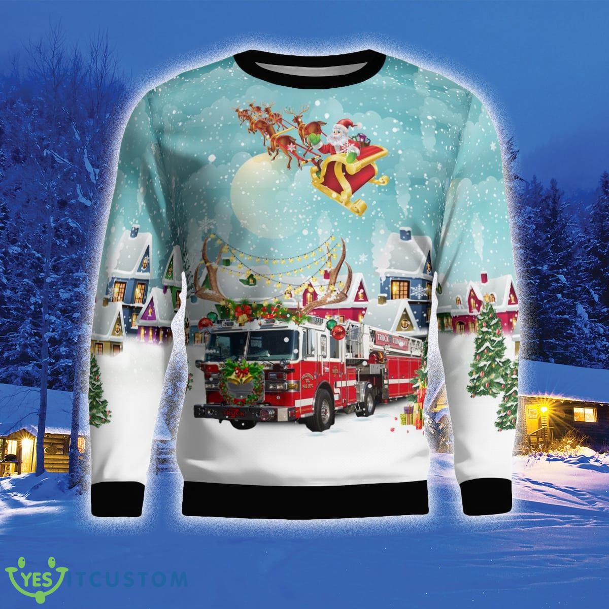Maryland Hollywood Volunteer Fire Department 3D Sweater For Men And ...
