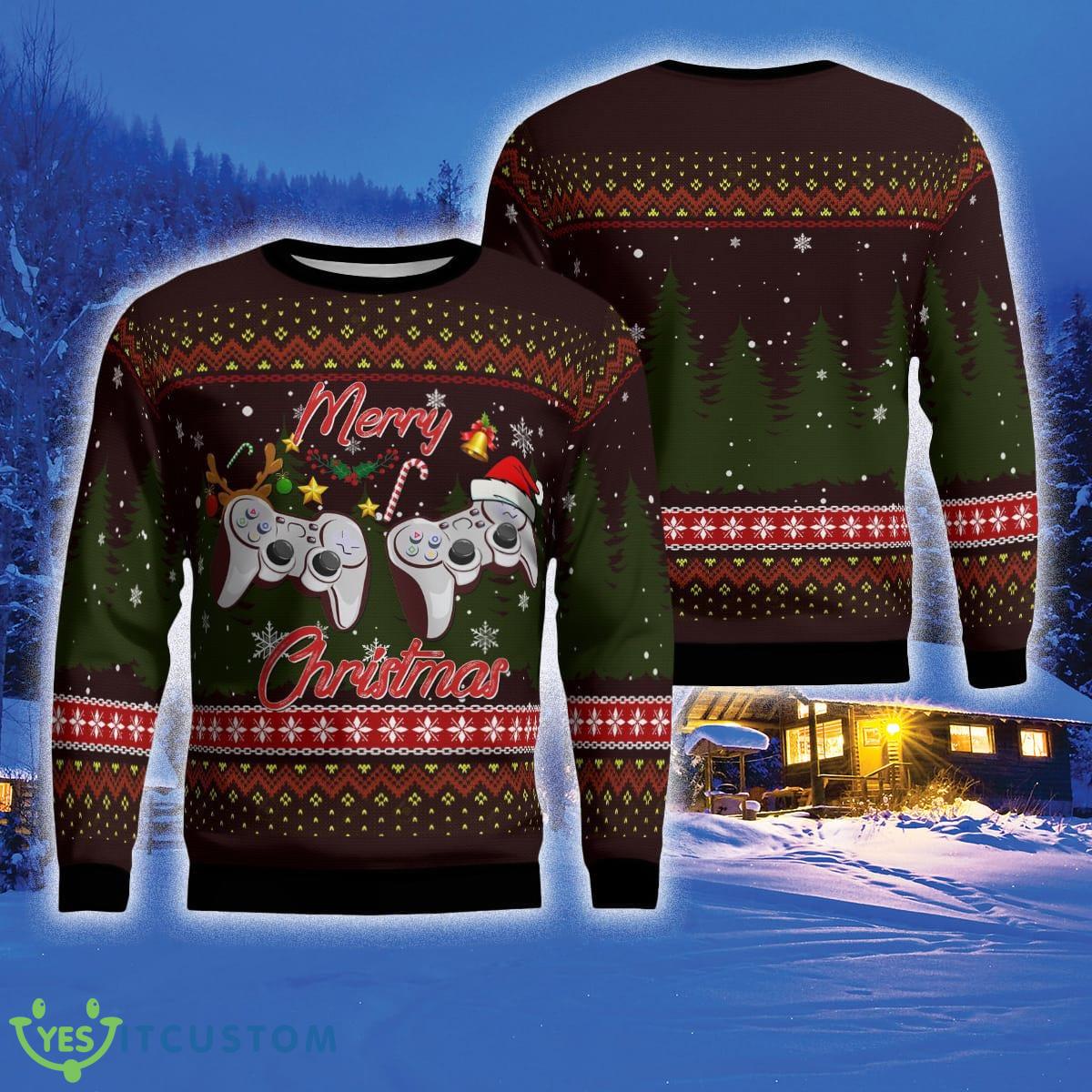 Merry Christmas Gamer Ugly Sweater Gift For Men And Women - YesItCustom