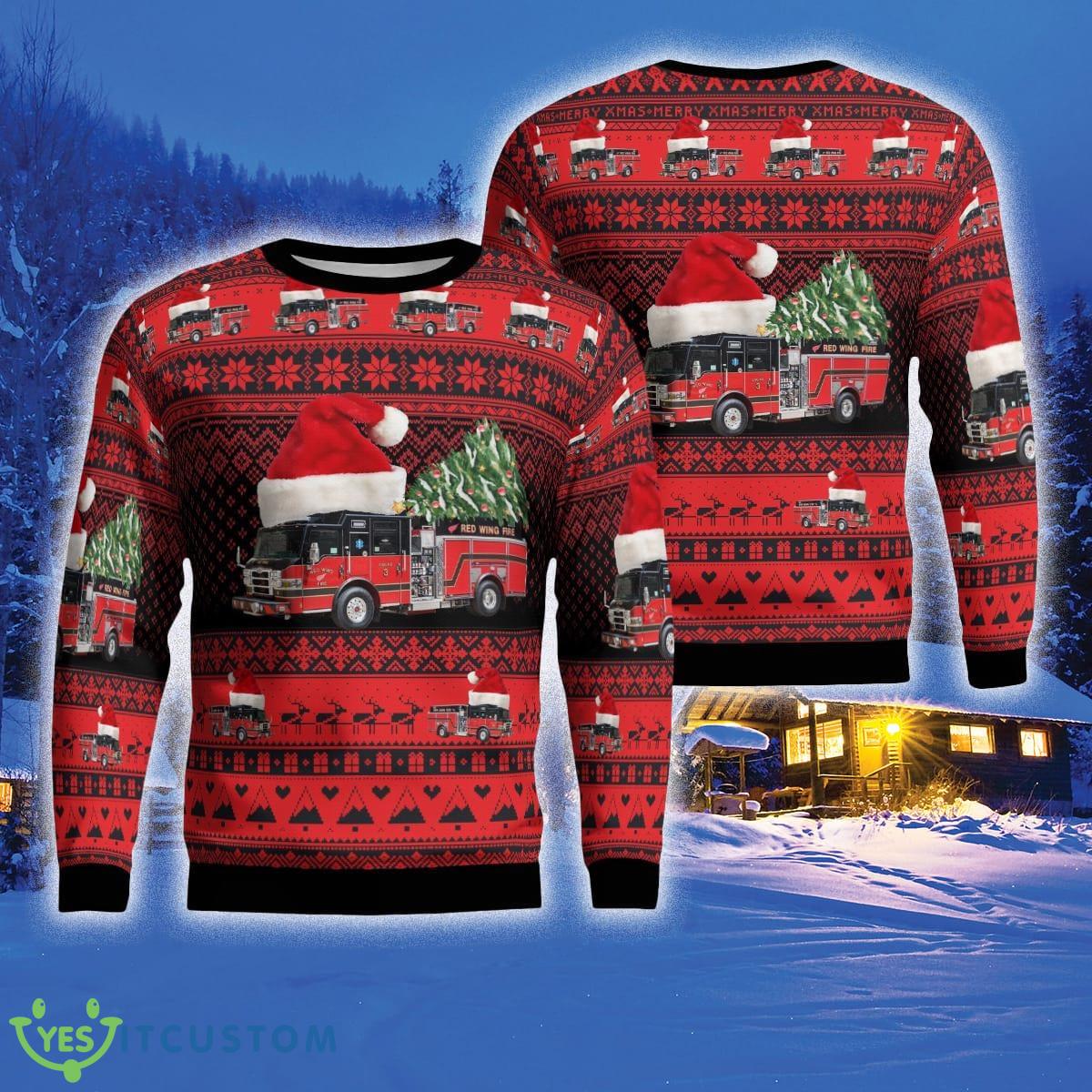 Minnesota Red Wing Fire Department 3D Sweater For Men And Women Gift ...