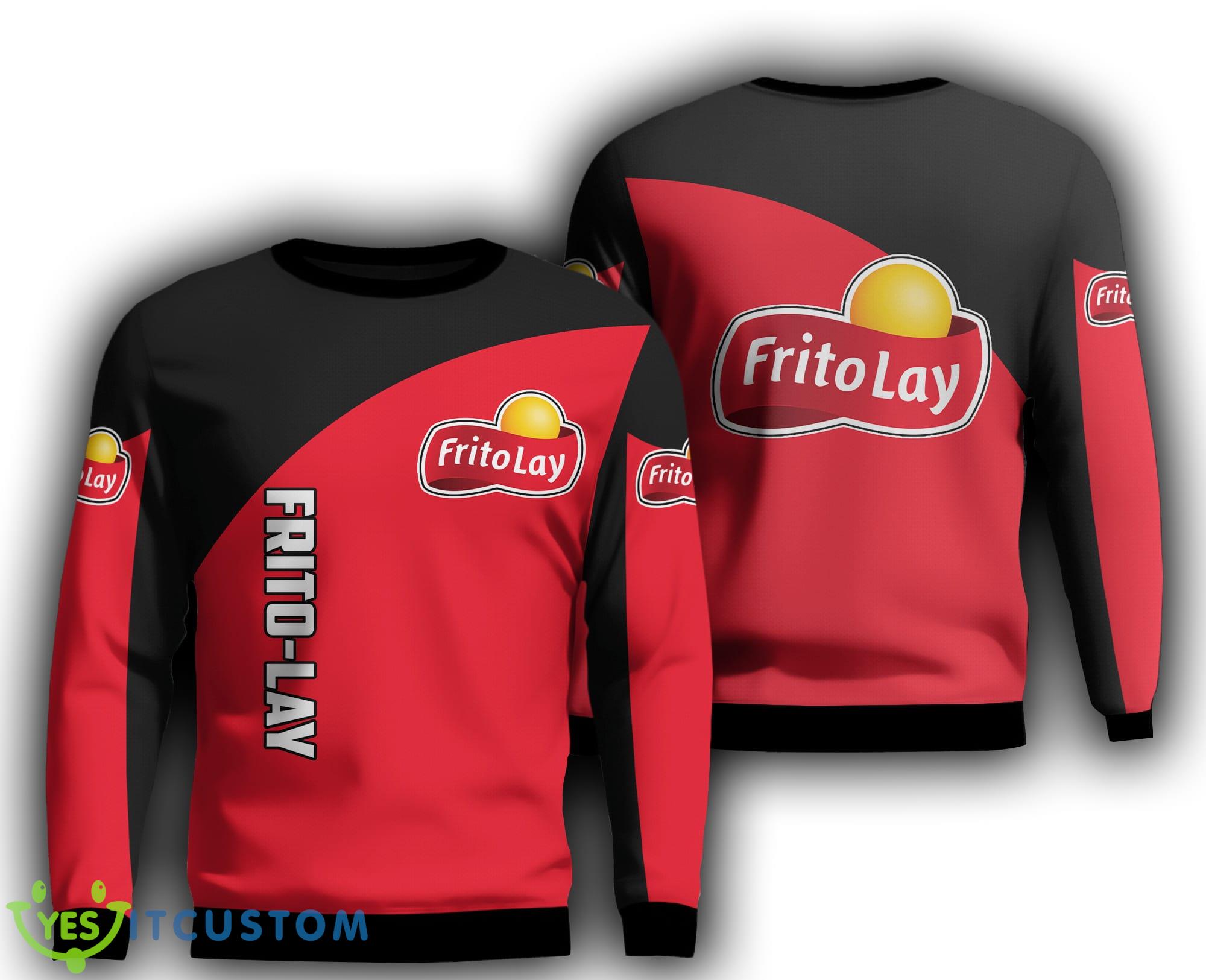 frito-lay Brand New Ugly Sweater day AOP Sweatshirt Christmas - YesItCustom